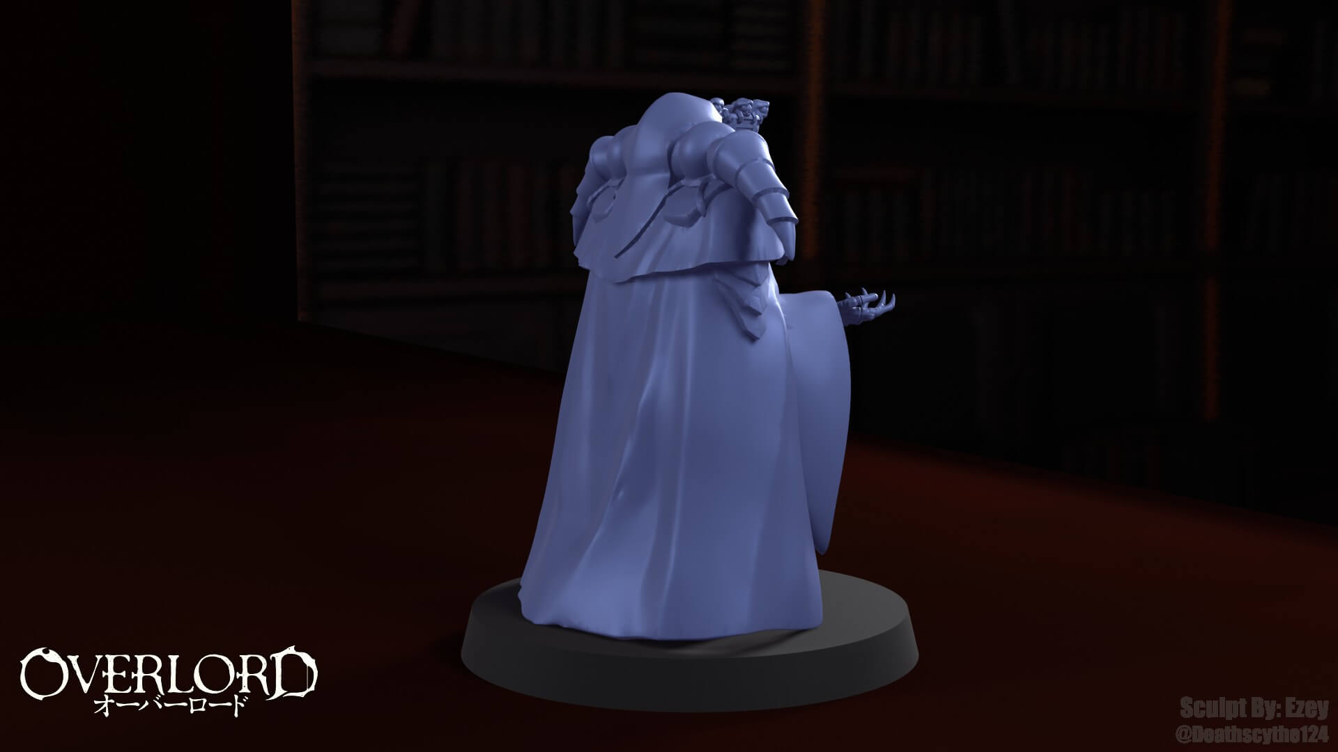 28mm Ainz Ooal Gown - Overlord 3D Model by deathscythe124