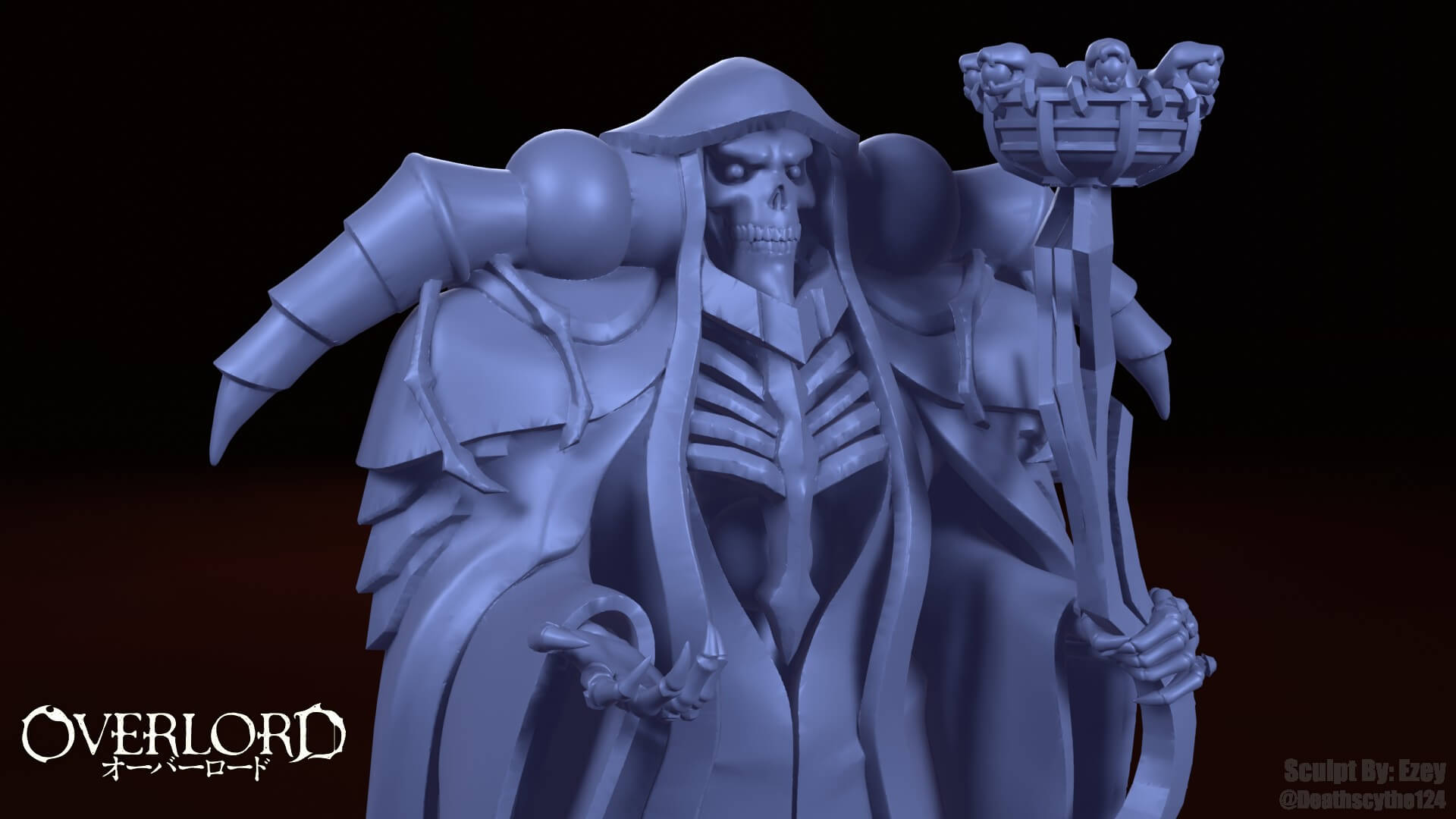 28mm Ainz Ooal Gown - Overlord 3D Print Model by deathscythe124