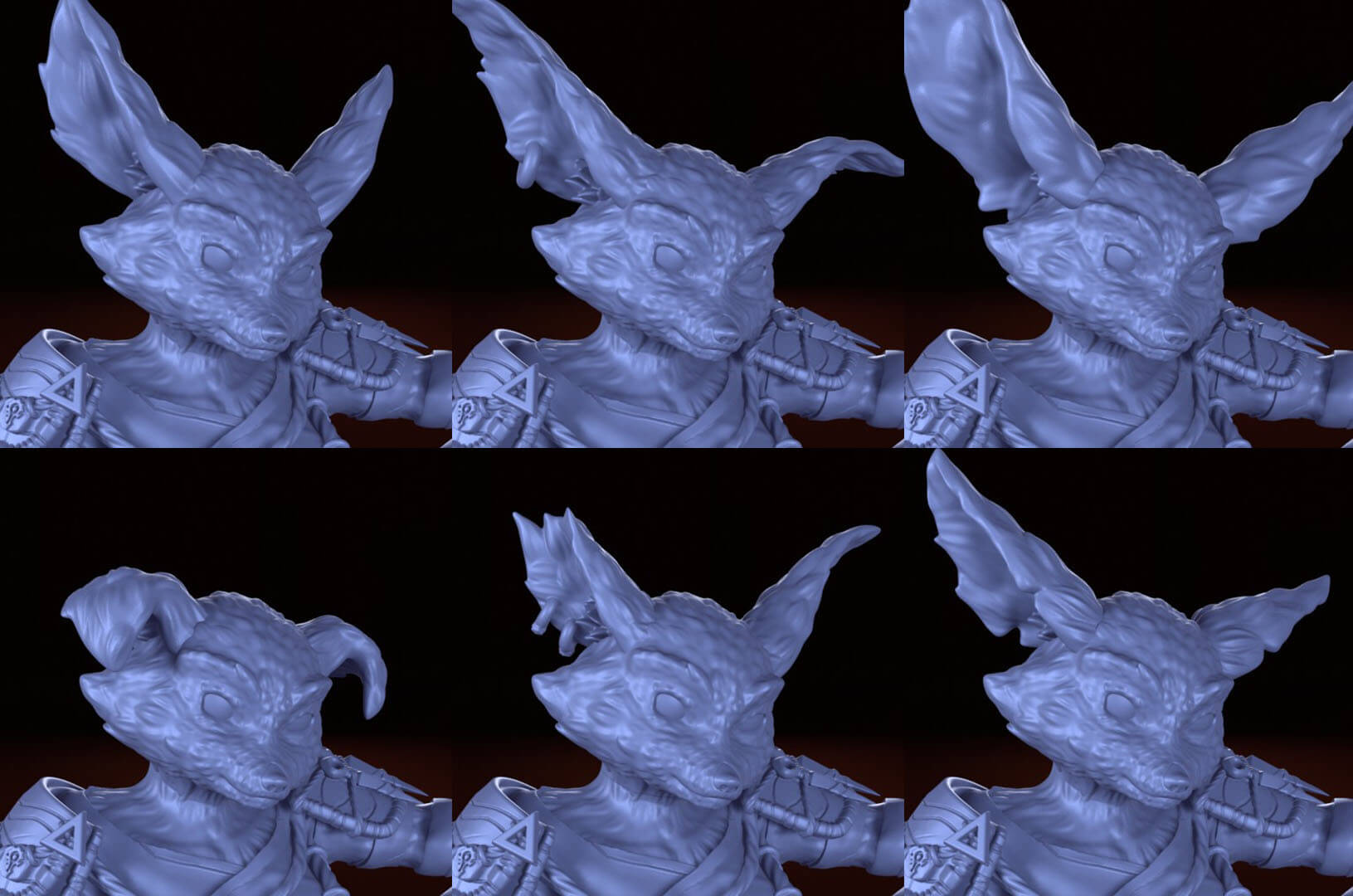 Vulpera Female Customizable Figure - WoW 3D Model by deathscythe124