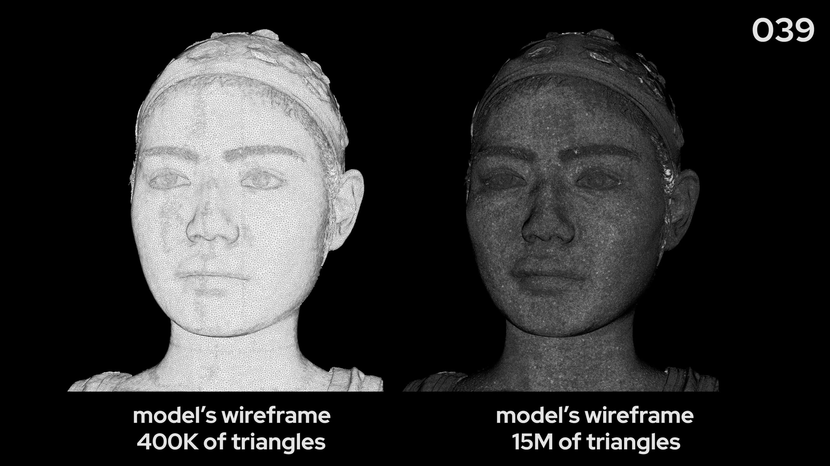 Asian Female 20S Head Scan 039 - 3D Model by deep3dstudio