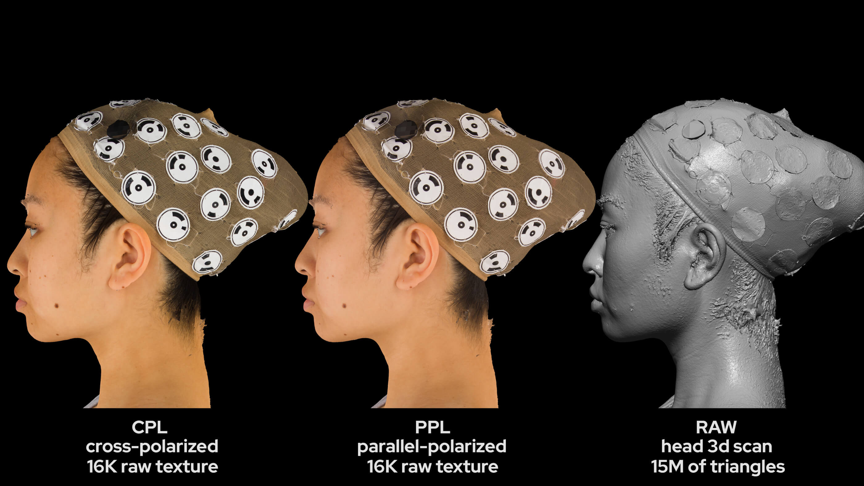 Asian Female 30S Head Scan 017 - 3D Model by deep3dstudio