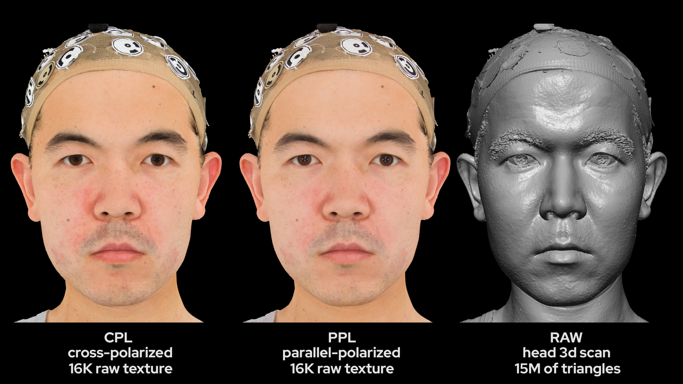Asian Male 30S Head Scan 035 - 3D Model by deep3dstudio