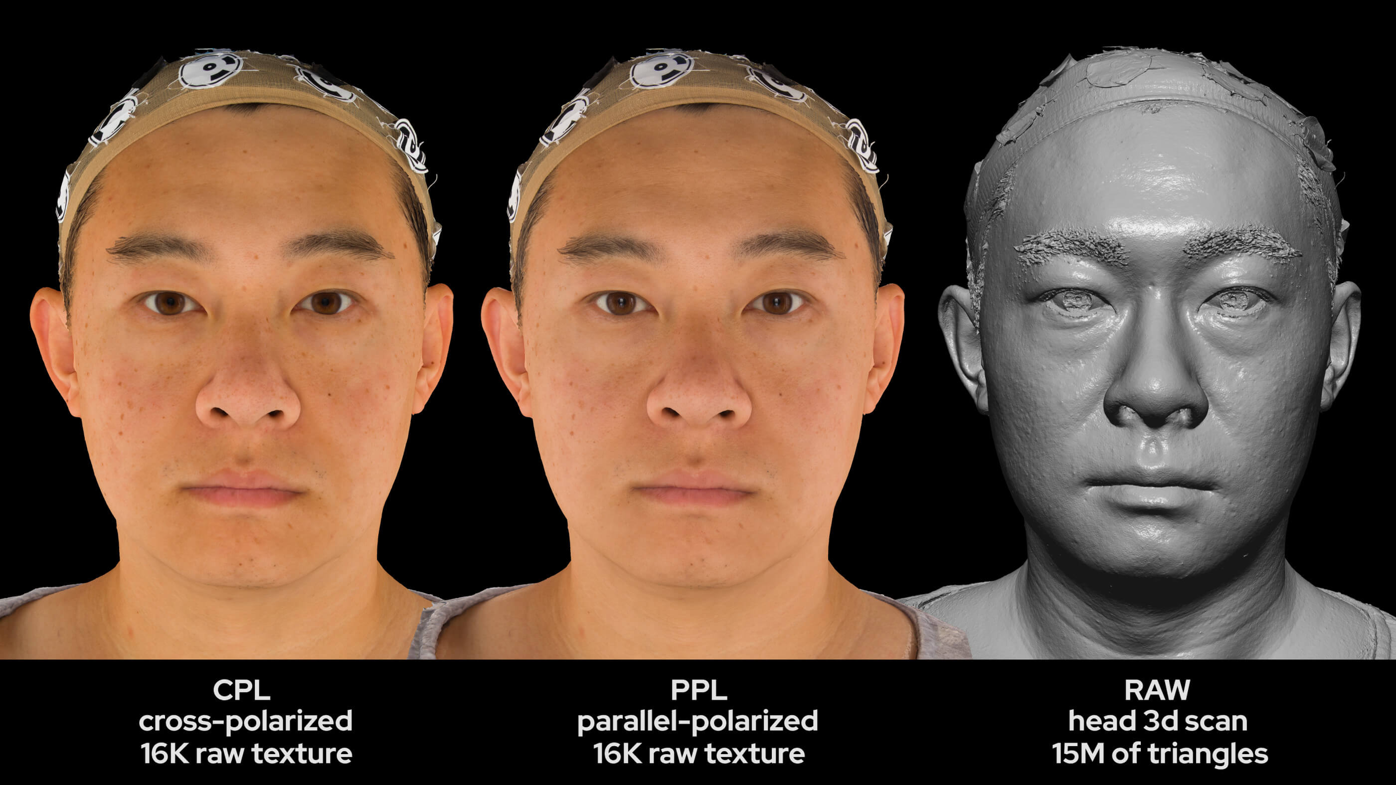 Asian Male 40S Head Scan 013 - 3D Model by deep3dstudio