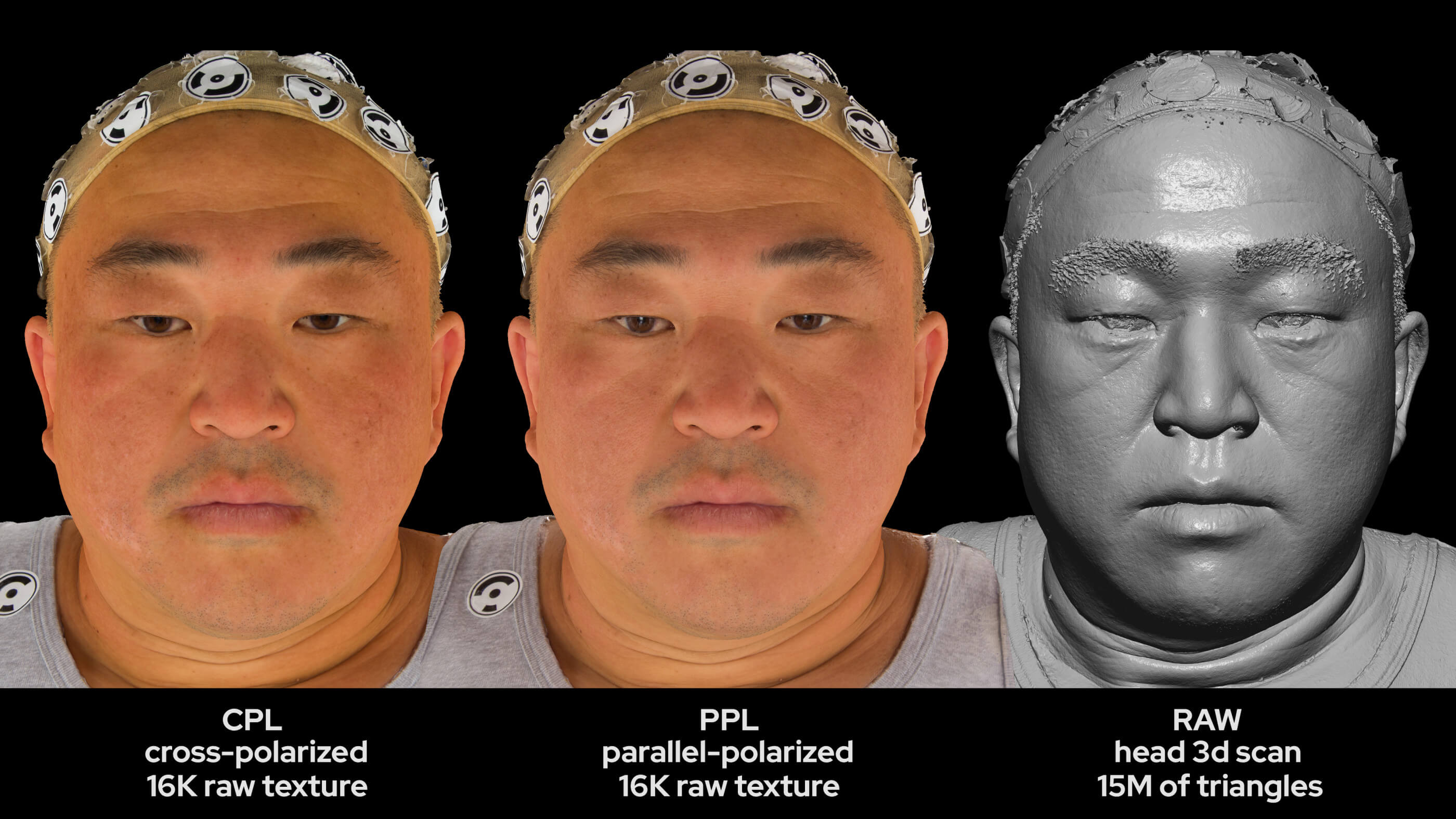 Asian Male 40S Head Scan 018 - 3D Model by deep3dstudio