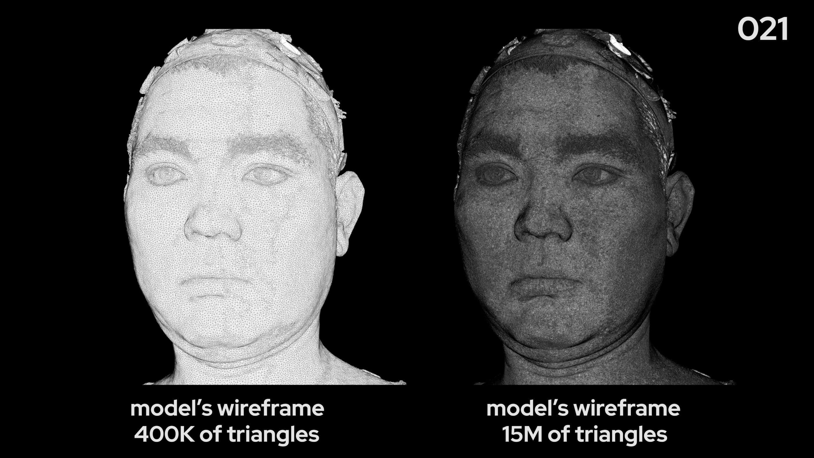 Asian Male 40S Head Scan 021 - 3D Model by deep3dstudio