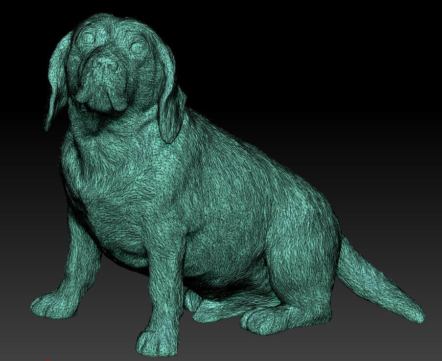 Beagle Dog 18 - 3D Model by deep3dstudio