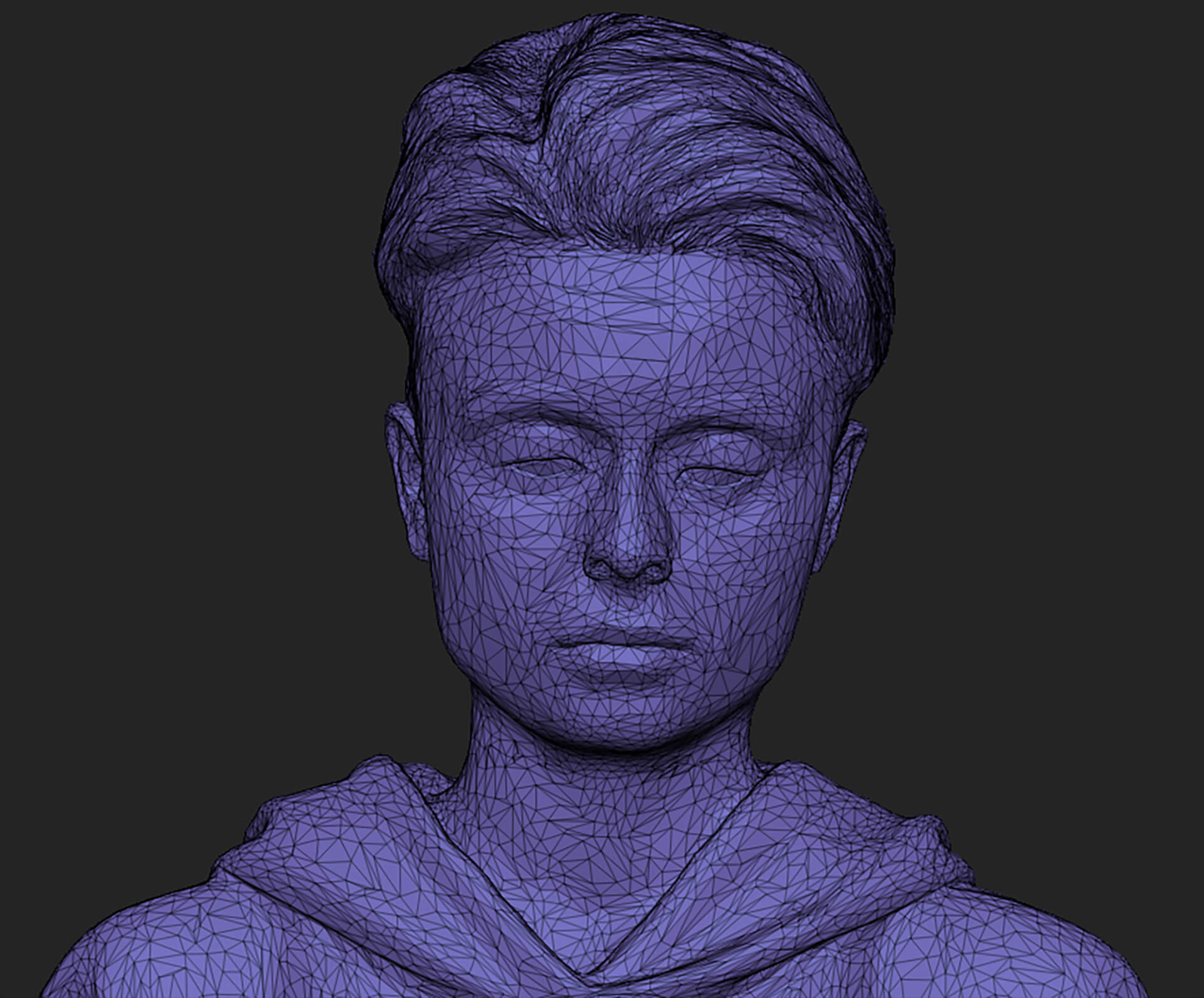 Beautiful Woman Talking on Mobile Phone 403 - 3D Model by deep3dstudio