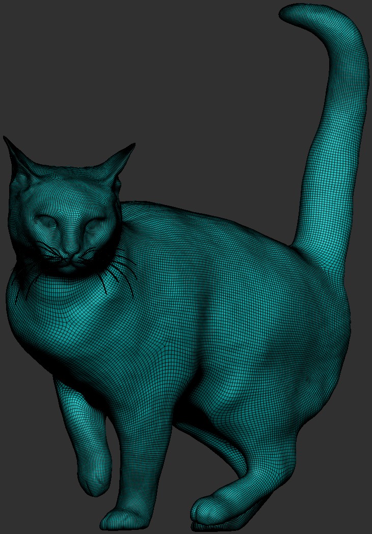 Cat 25 - 3D Model by deep3dstudio