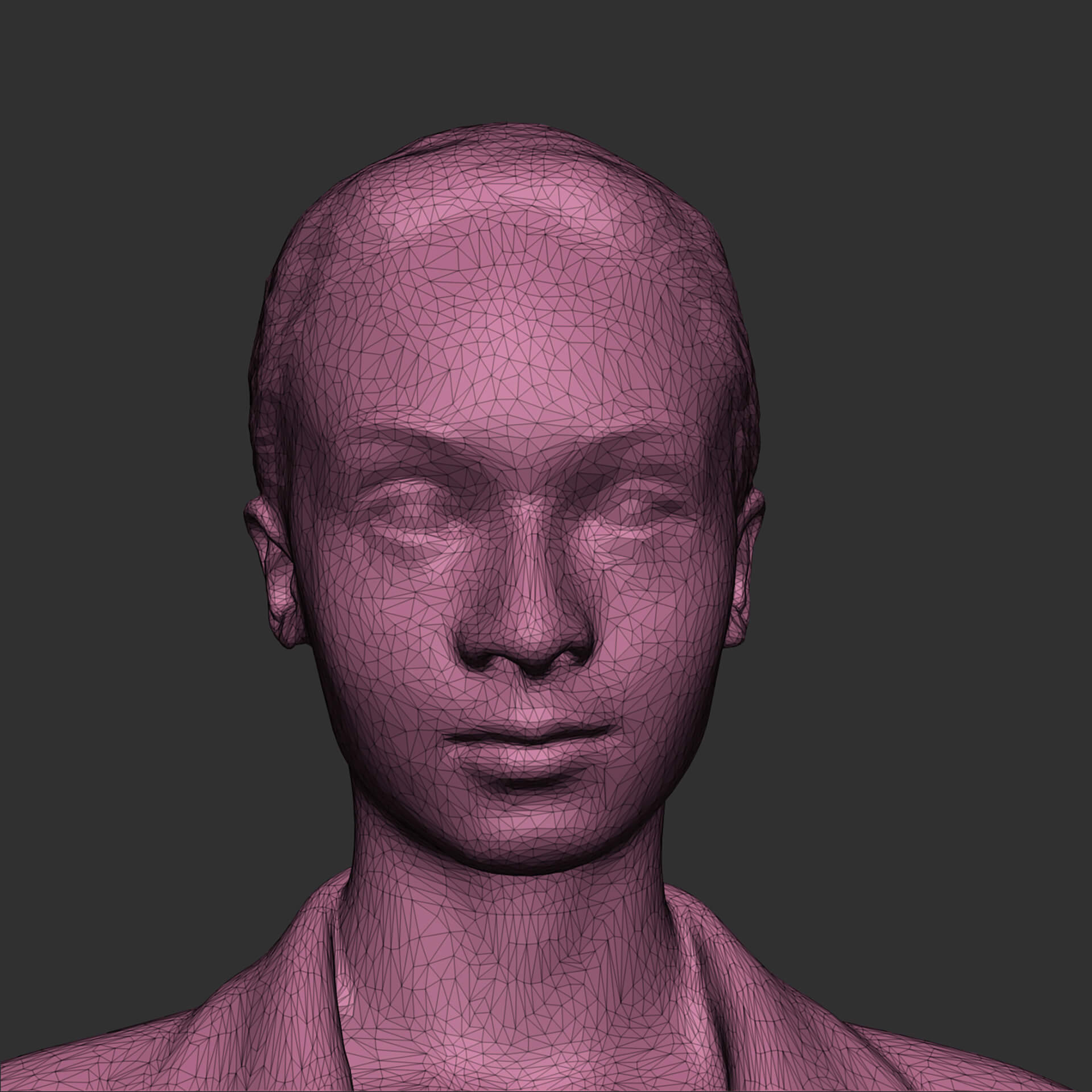 Charming Woman in Office Style 427 - 3D Model by deep3dstudio