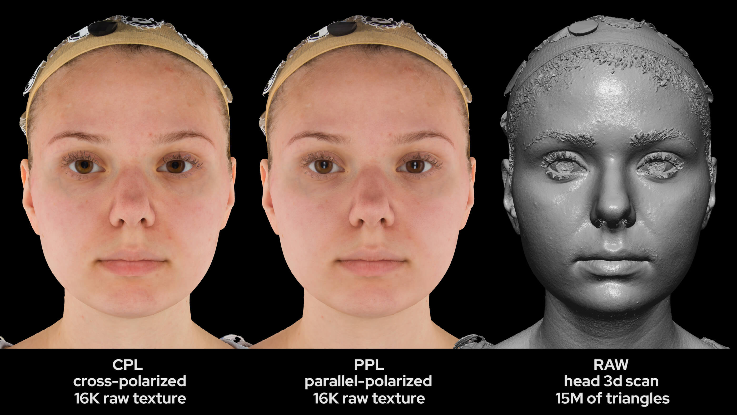 European Female 20S Head Scan 003 - 3D Model by deep3dstudio