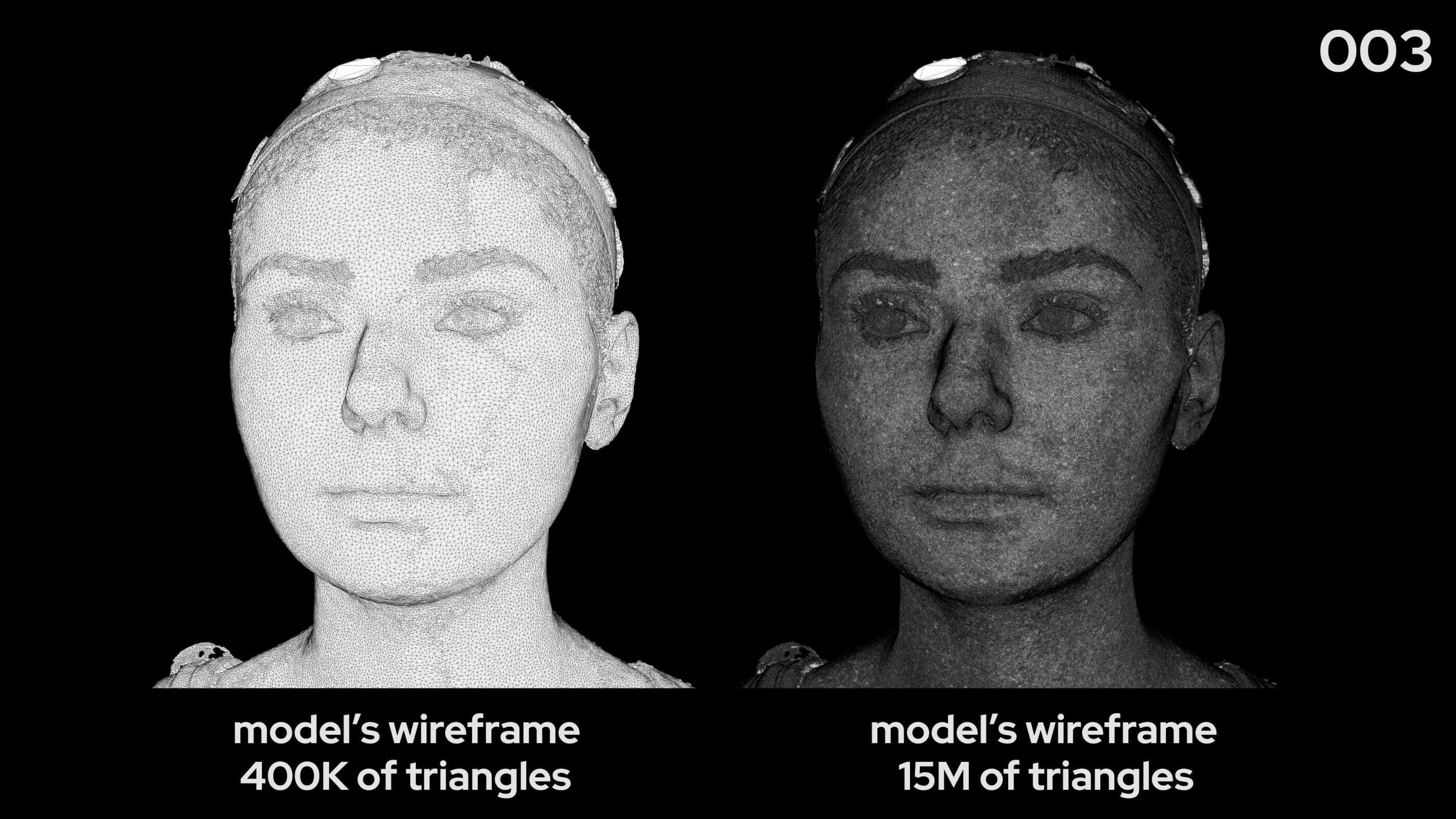 European Female 20S Head Scan 003 - 3D Model by deep3dstudio