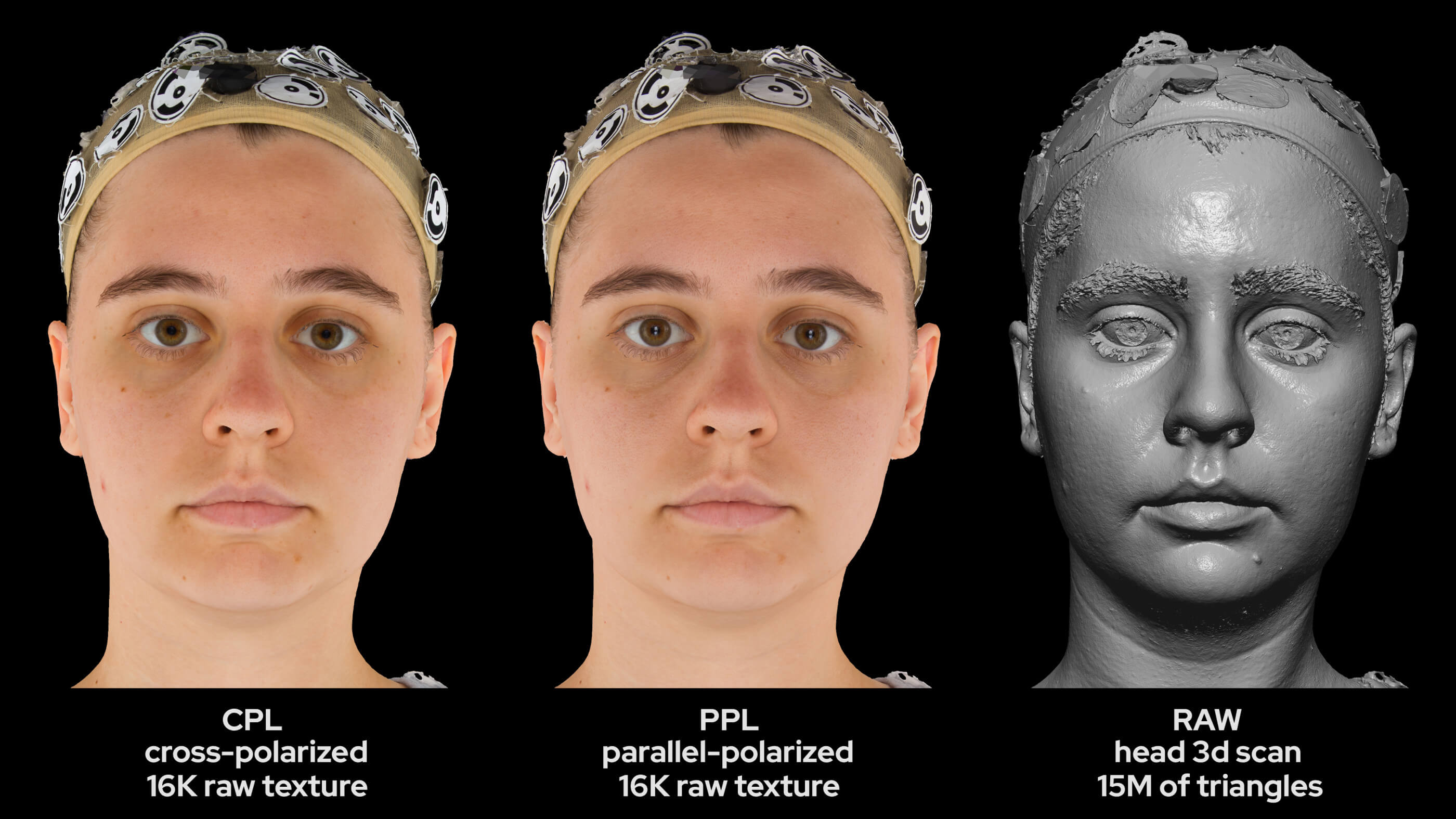 European Female 20S Head Scan 007 - 3D Model by deep3dstudio