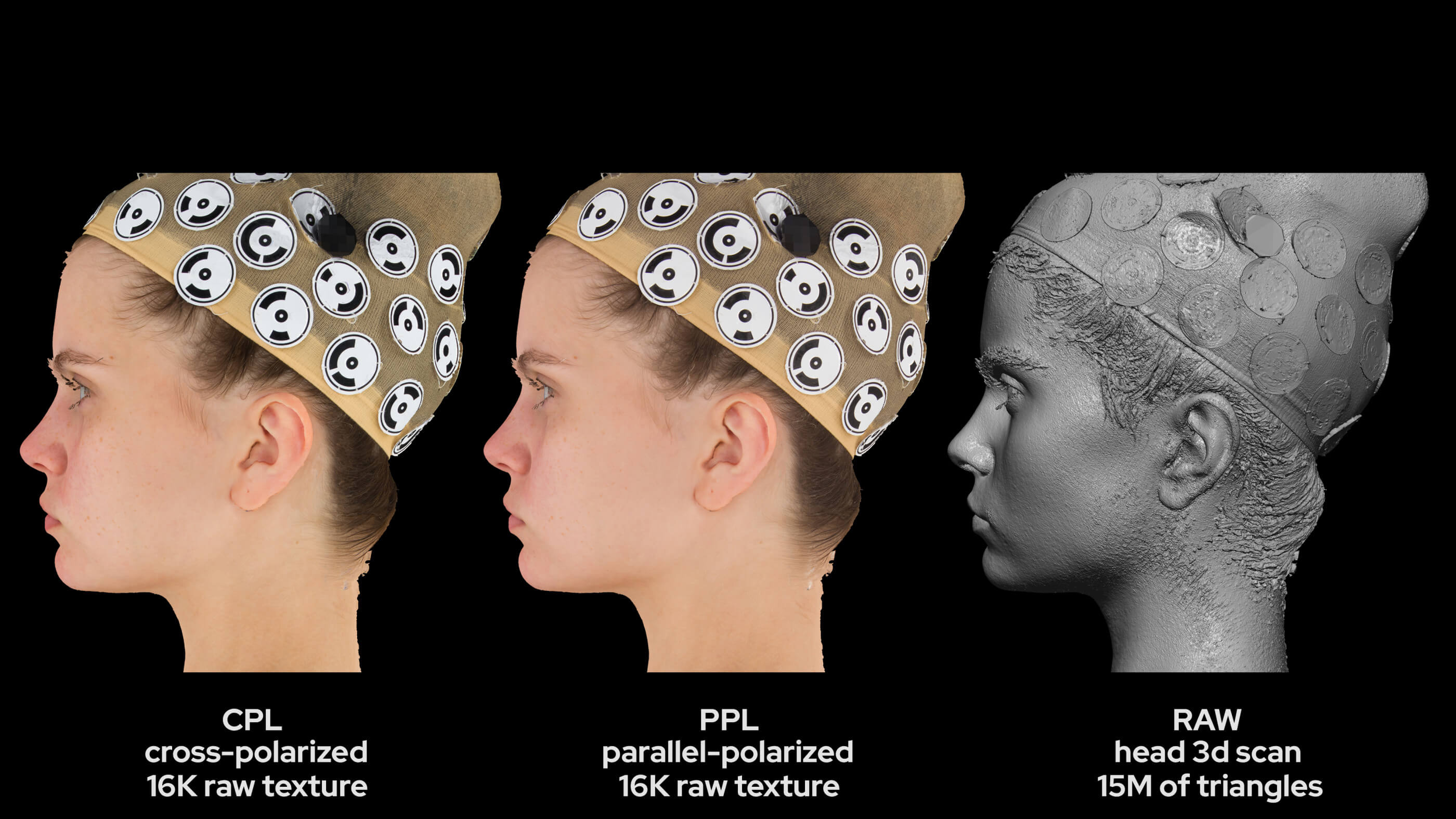 European Female 20S Head Scan 009 - 3D Model by deep3dstudio