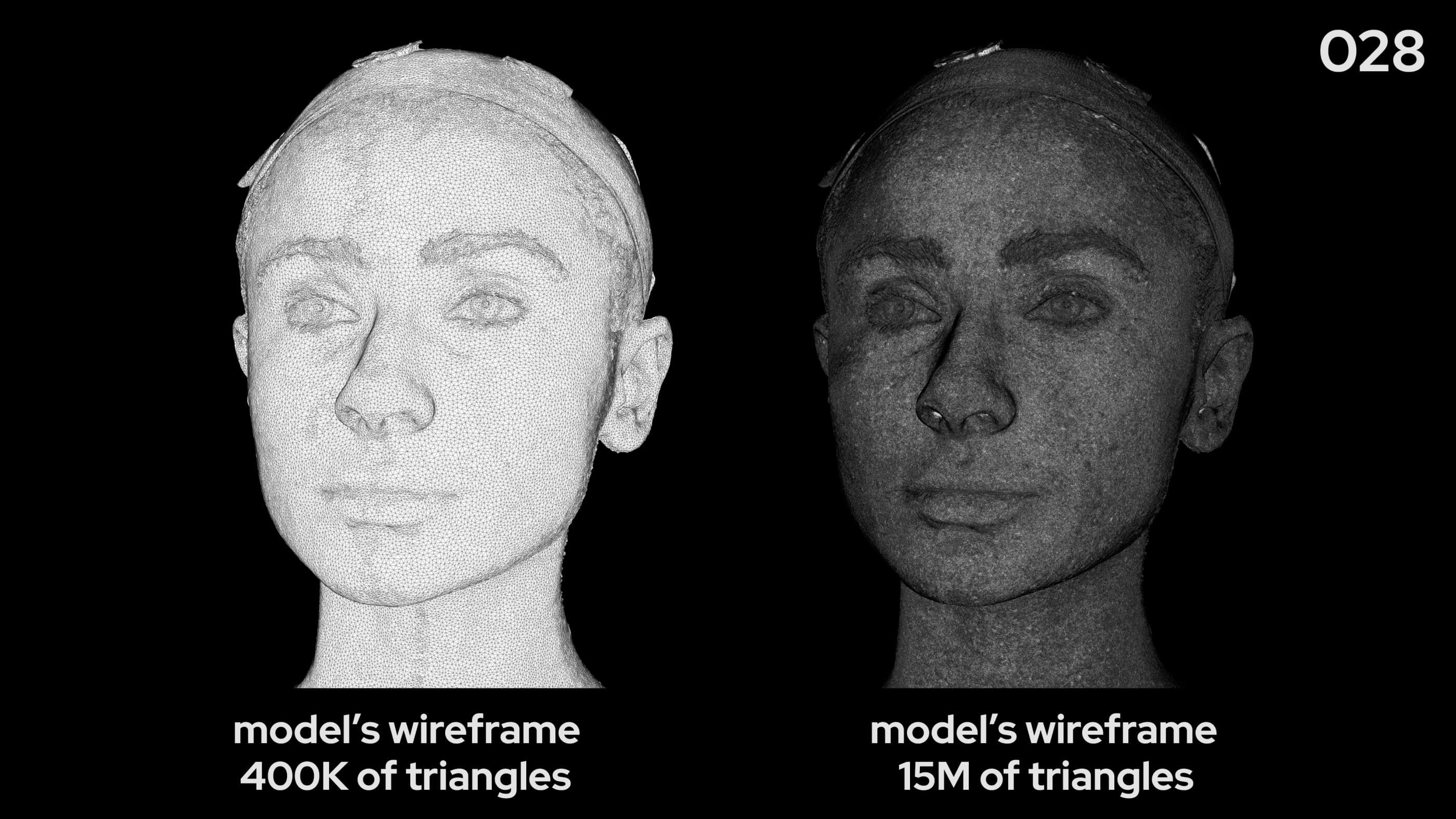 European Female 20S Head Scan 028 - 3D Model by deep3dstudio