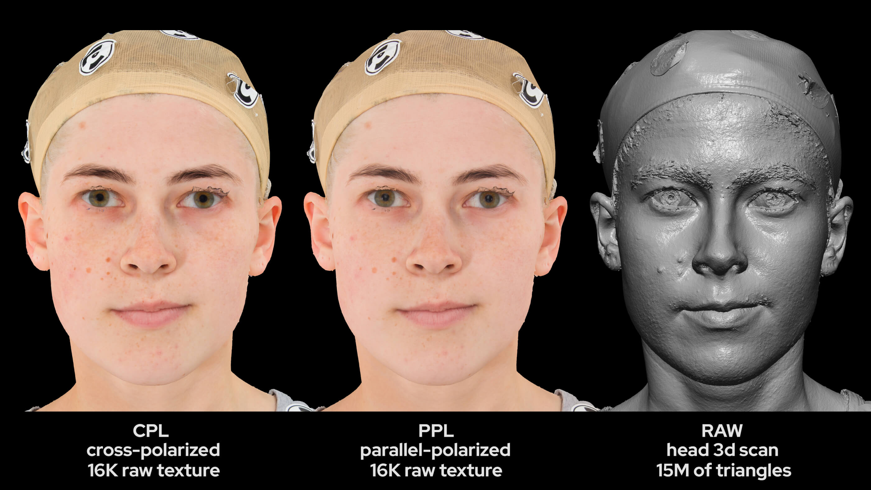 European Female 20S Head Scan 032 - 3D Model by deep3dstudio