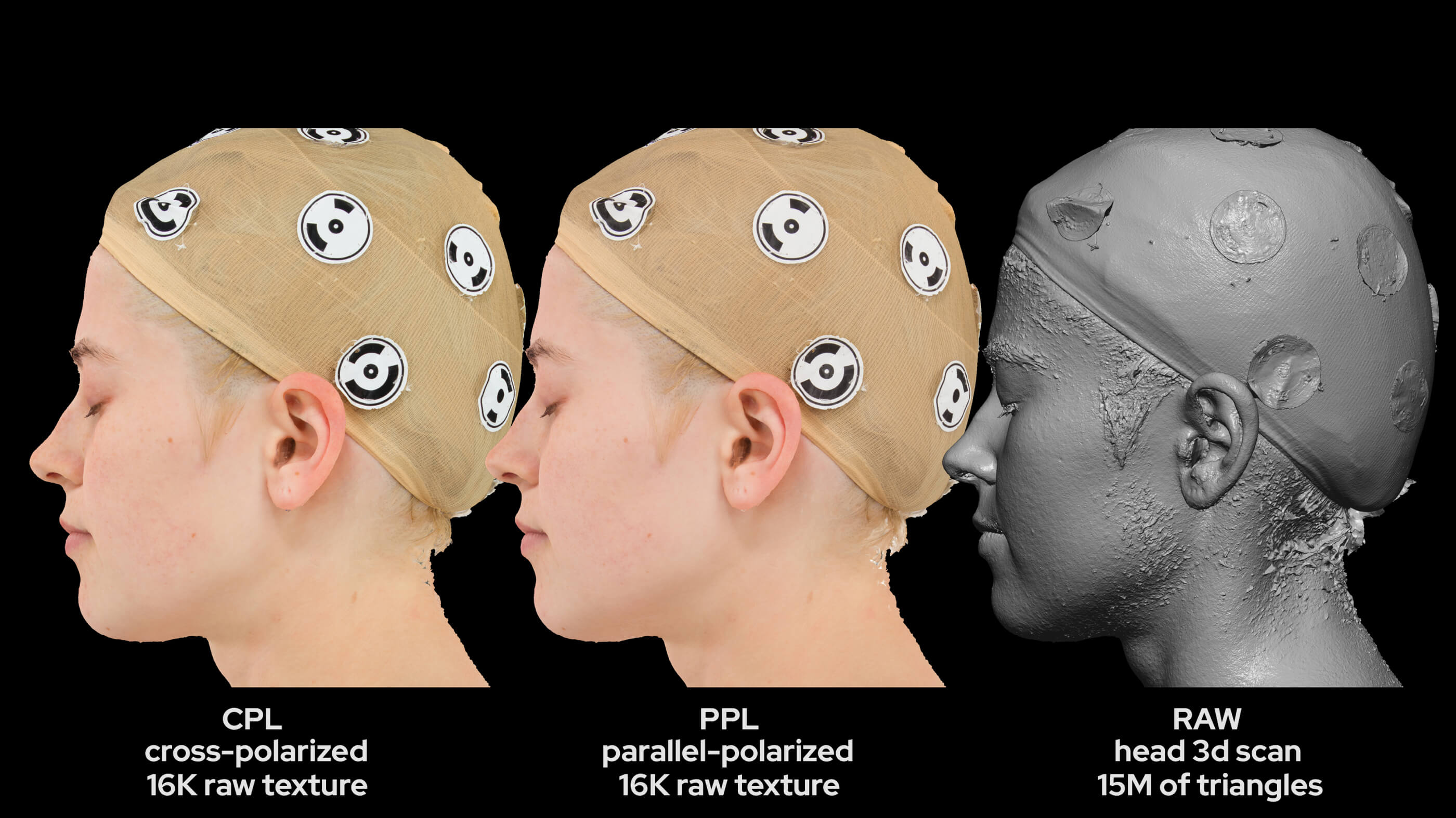 European Female 20S Head Scan 032 - 3D Model by deep3dstudio