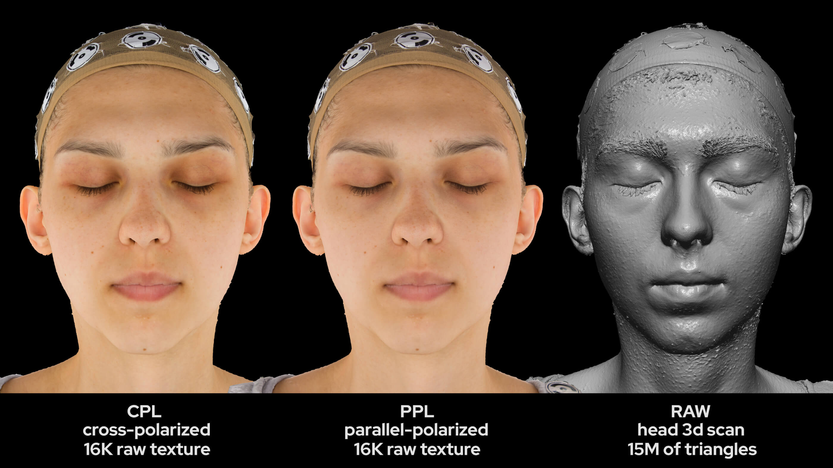 European Female 30S Head Scan 005 - 3D Model by deep3dstudio