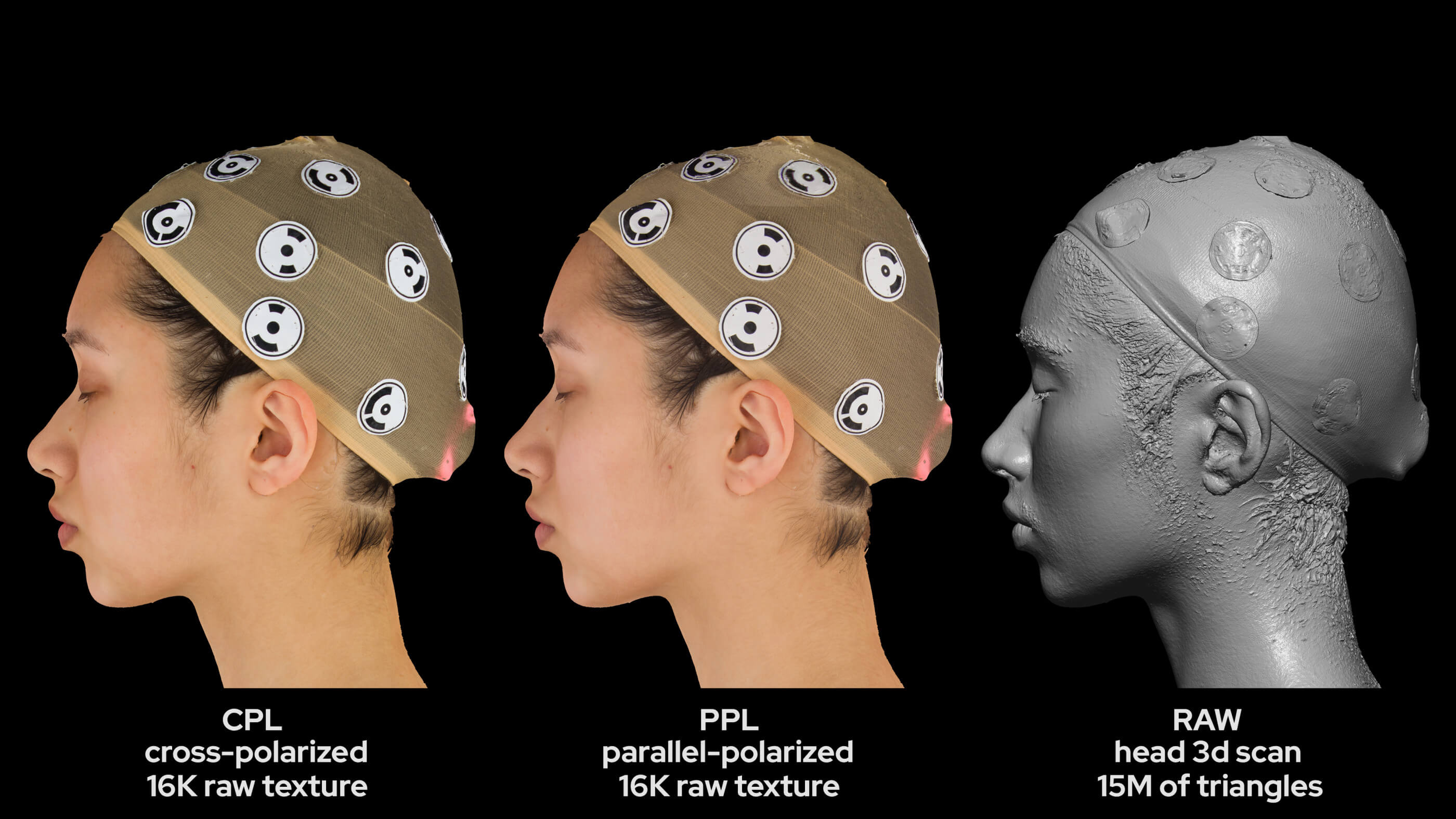 European Female 20S Head Scan 024 - 3D Model by deep3dstudio