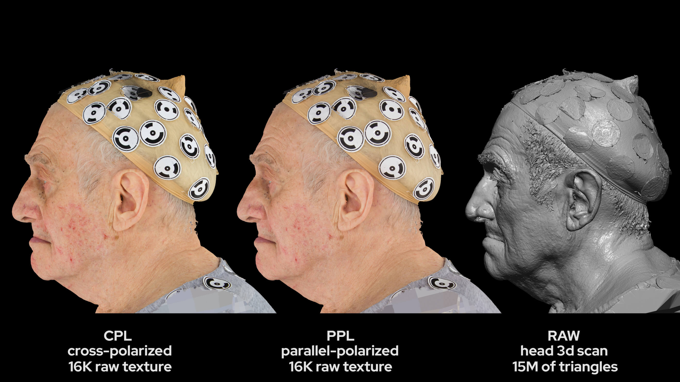 European Male 70S Head Scan 008 - 3D Model by deep3dstudio