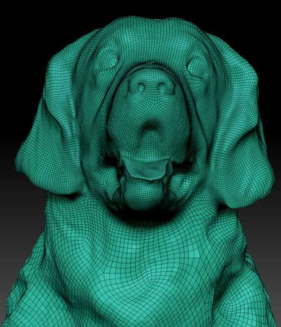 Golden Retriever Dog 23 - 3D Model by deep3dstudio