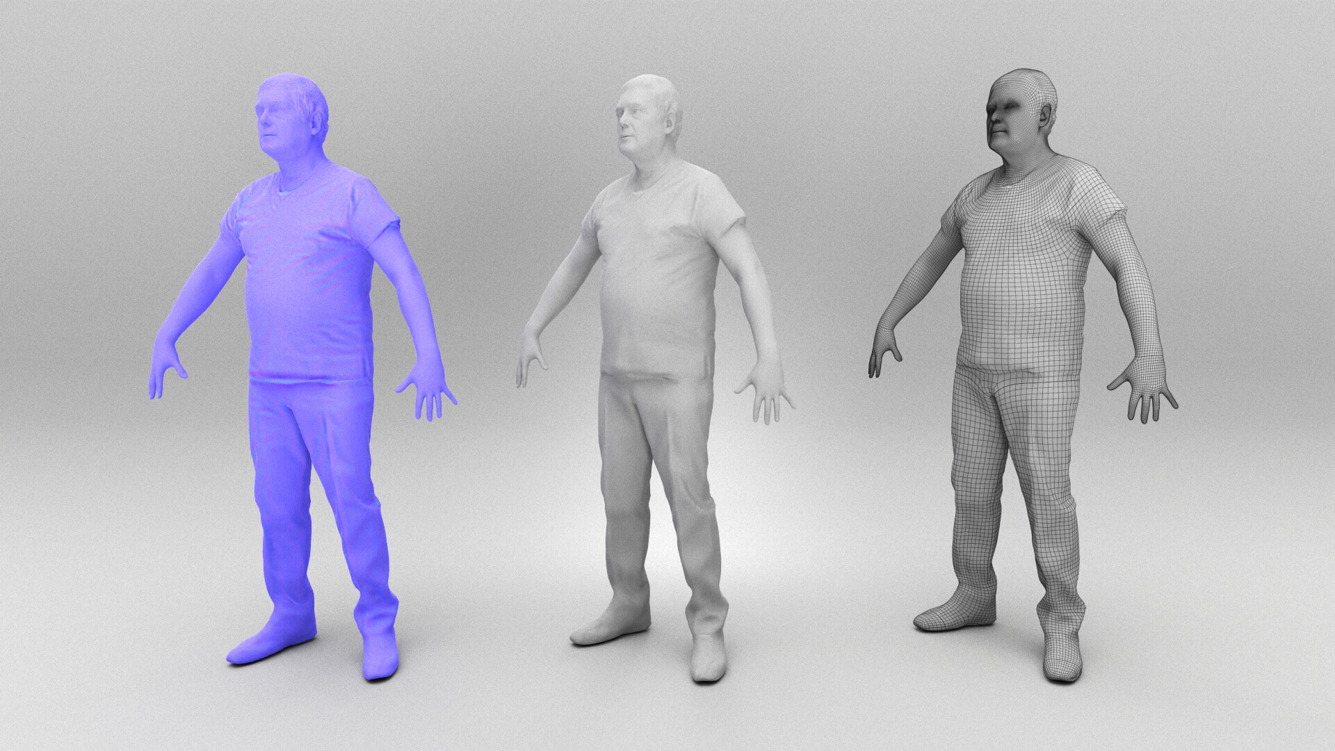Male Doctor Ready for Animation 402 - 3D Model by deep3dstudio
