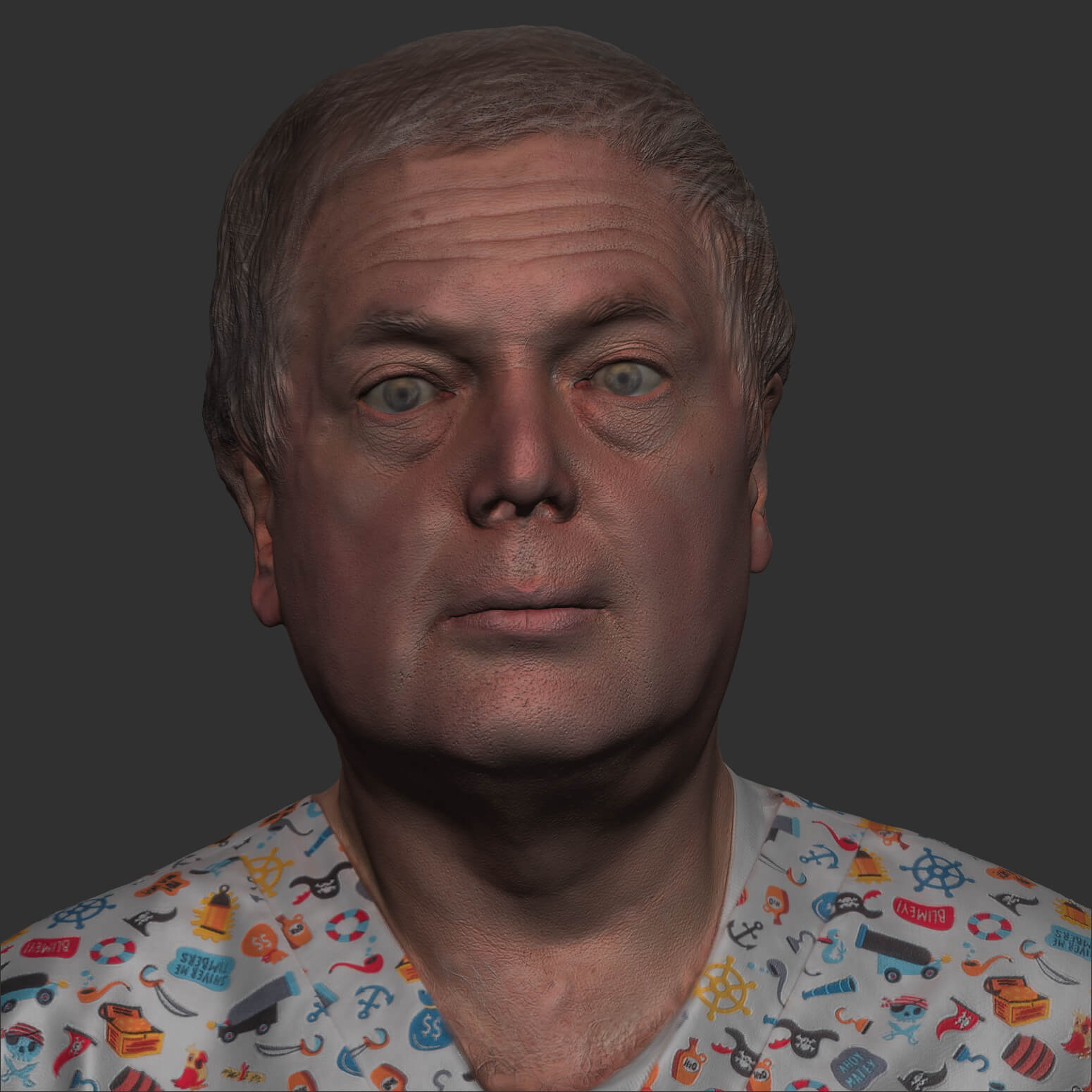 Male Doctor Ready for Animation 402 - 3D Model by deep3dstudio