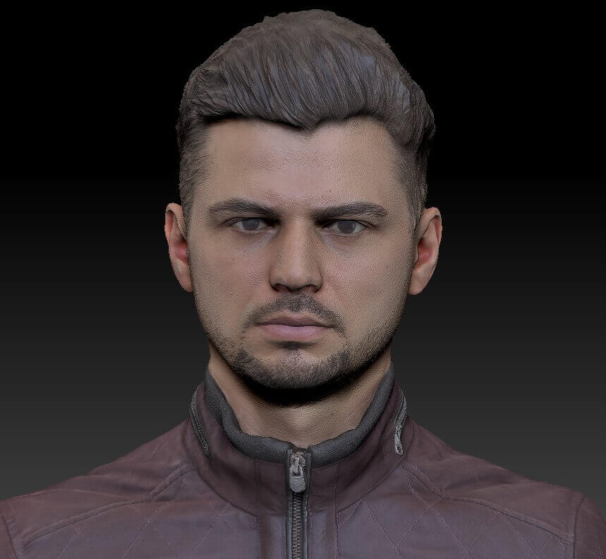 Man In Red Pants Ready For Animation 350 - 3D Model by deep3dstudio