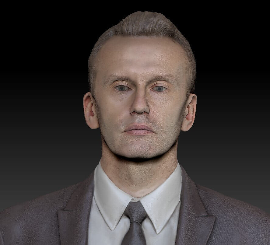 Man in Suit 354 - 3D Model by deep3dstudio