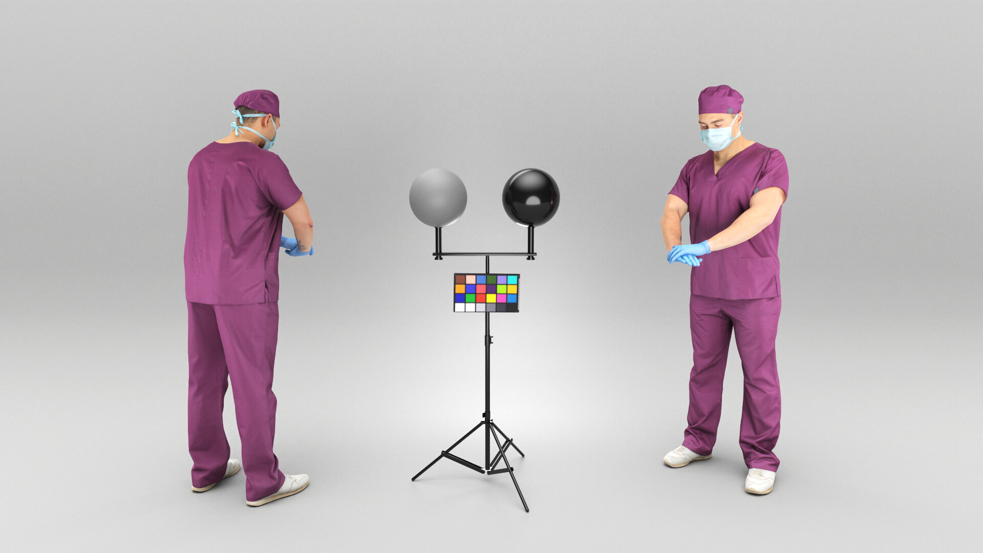 Medical Doctor Performing Cpr 432 - 3D Model by deep3dstudio