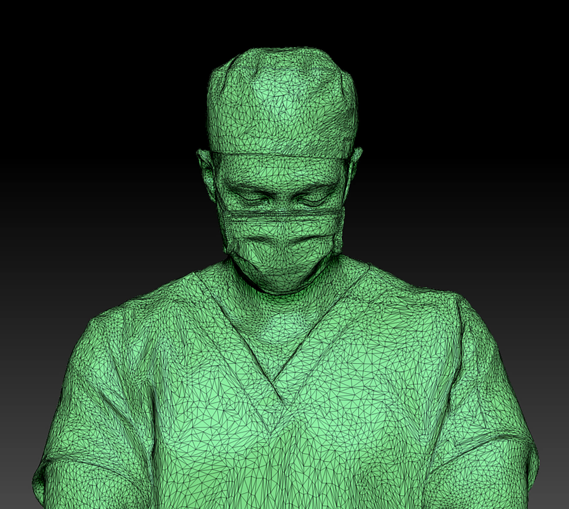 Medical Doctor Performing Cpr 432 - 3D Model by deep3dstudio