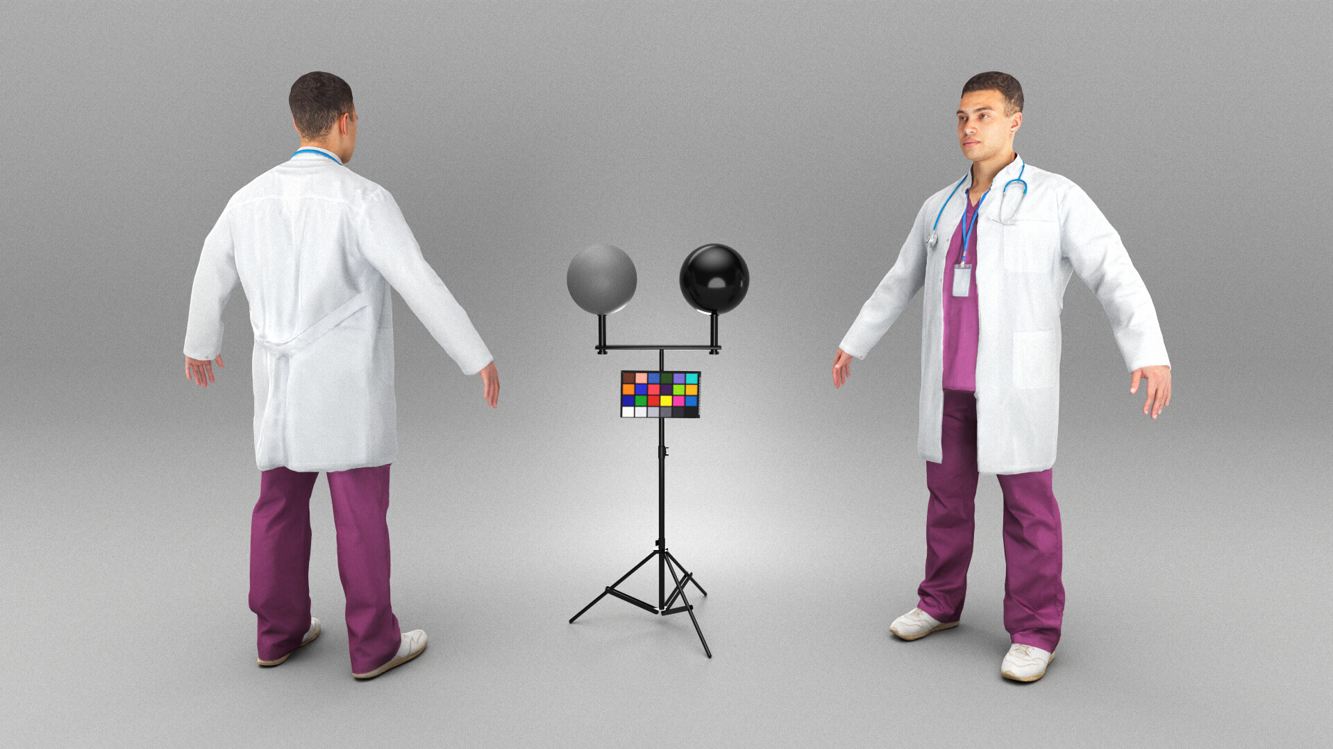 Medical Doctor Ready for Animation 439 - 3D Model by deep3dstudio
