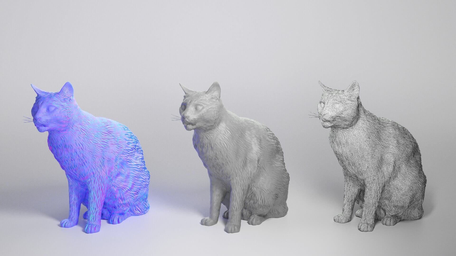 Red Cat 21 - 3D Model by deep3dstudio