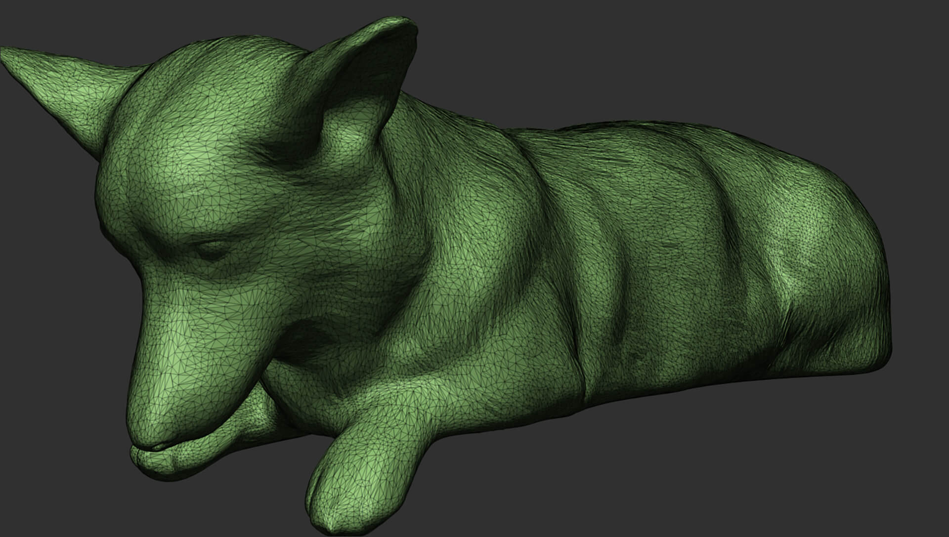 Welsh Corgi 44 - 3D Model by deep3dstudio