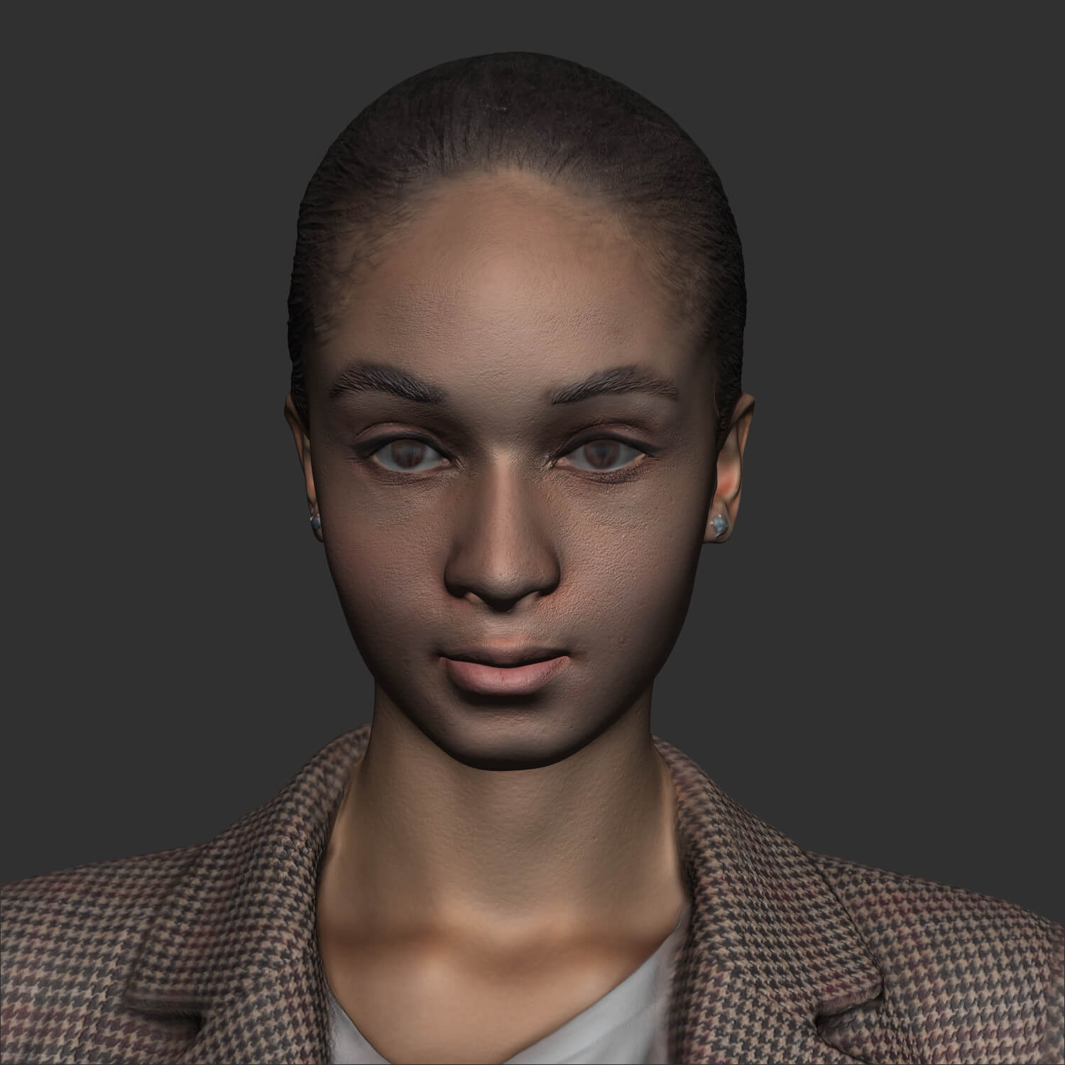 Young Elegant Woman Ready for Animation 452 - 3D Model by deep3dstudio