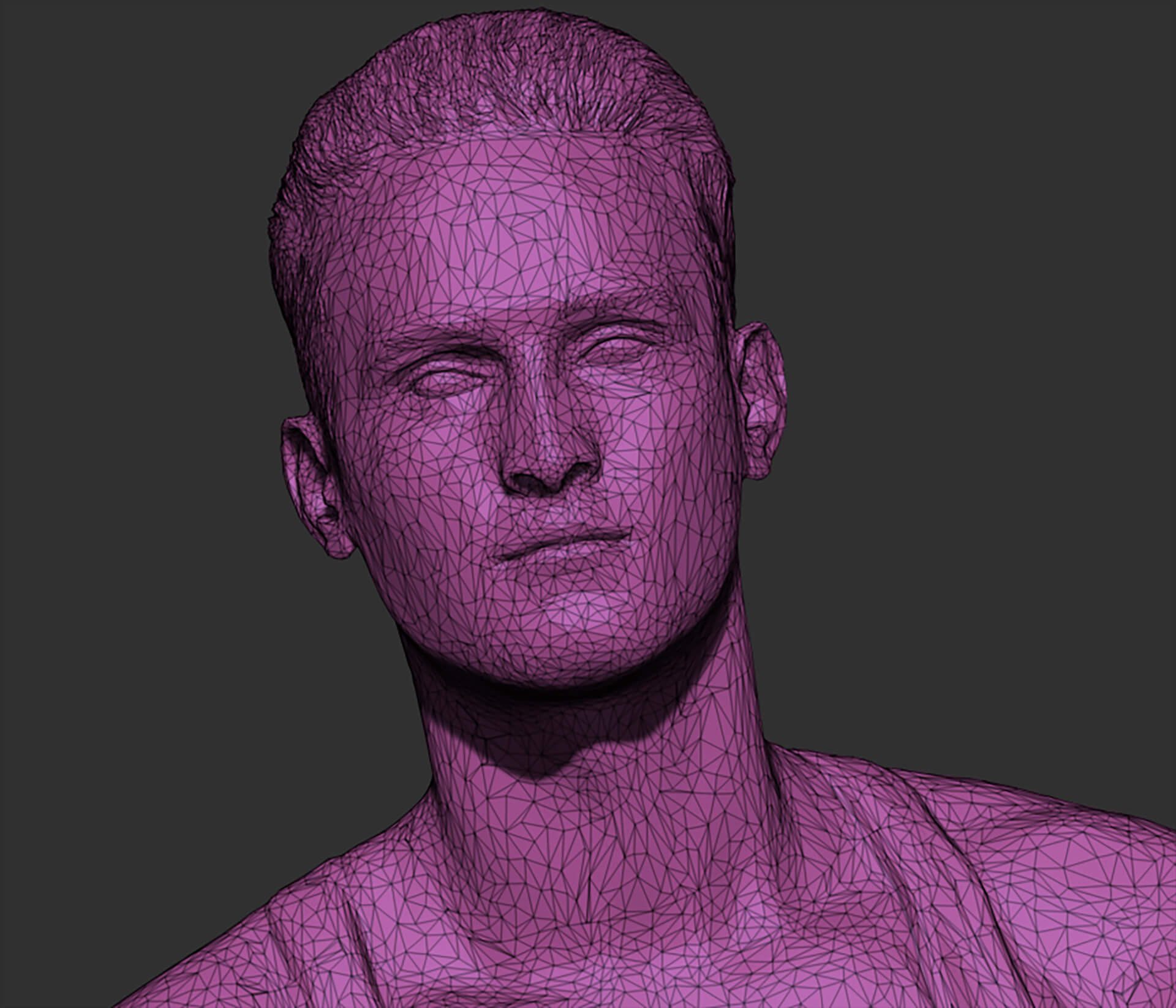 Young Man Running 415 - 3D Model by deep3dstudio