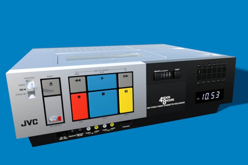 Old School VCR - Free 3D Model by deepred