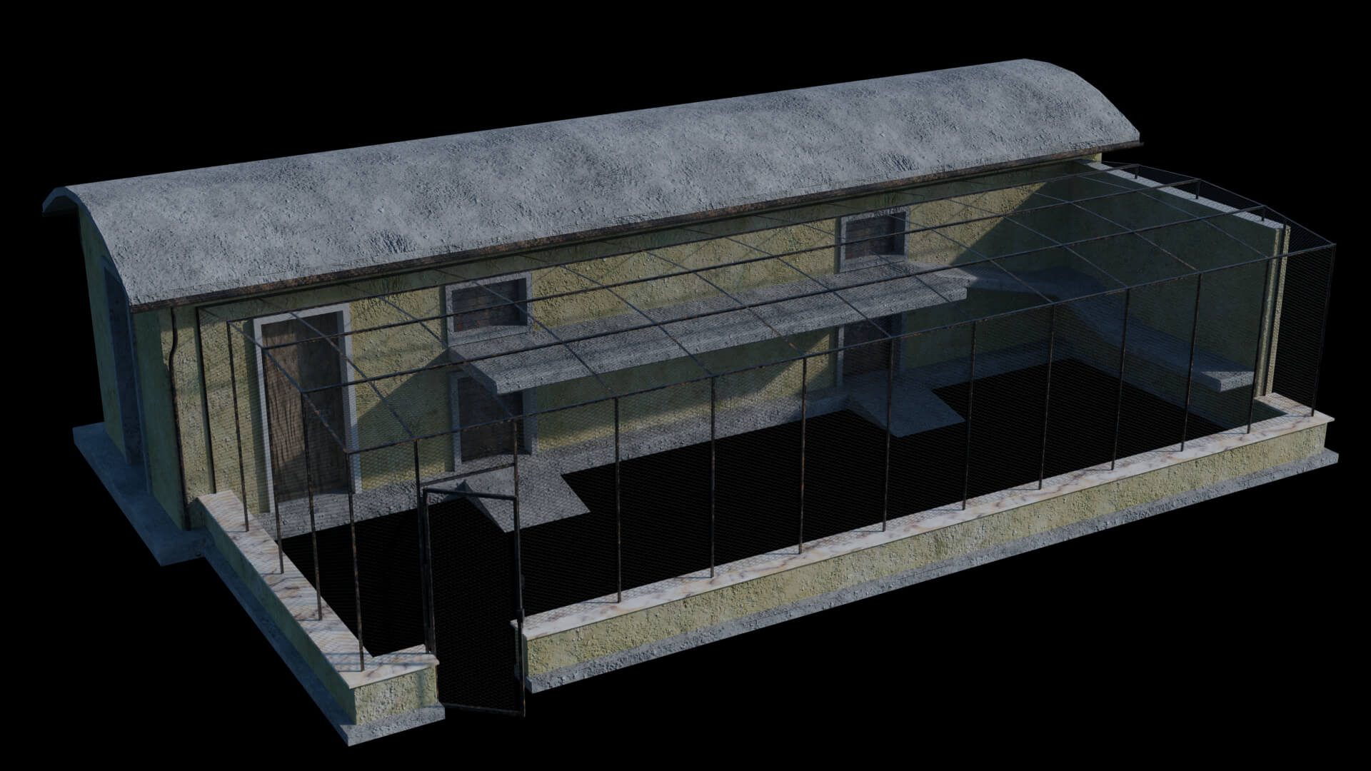 Abandoned Zoo - Asset Pack 3D Model by deezl