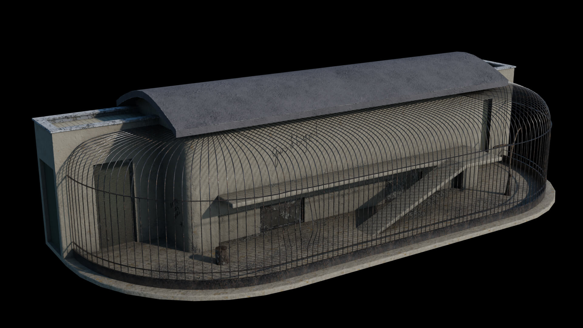 Abandoned Zoo - Asset Pack 3D Model by deezl