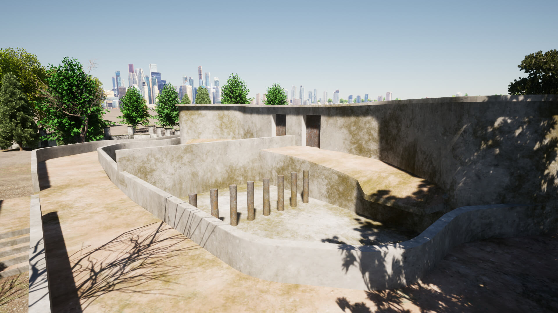 Abandoned Zoo - Asset Pack 3D Model by deezl