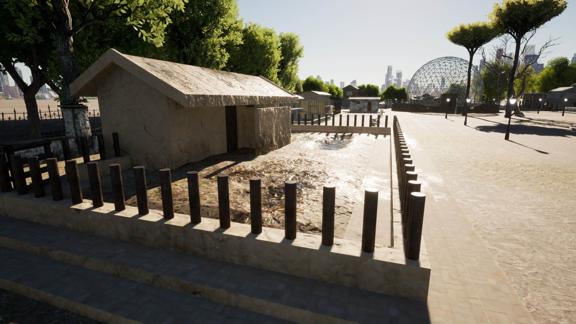 Abandoned Zoo - Asset Pack 3D Model by deezl