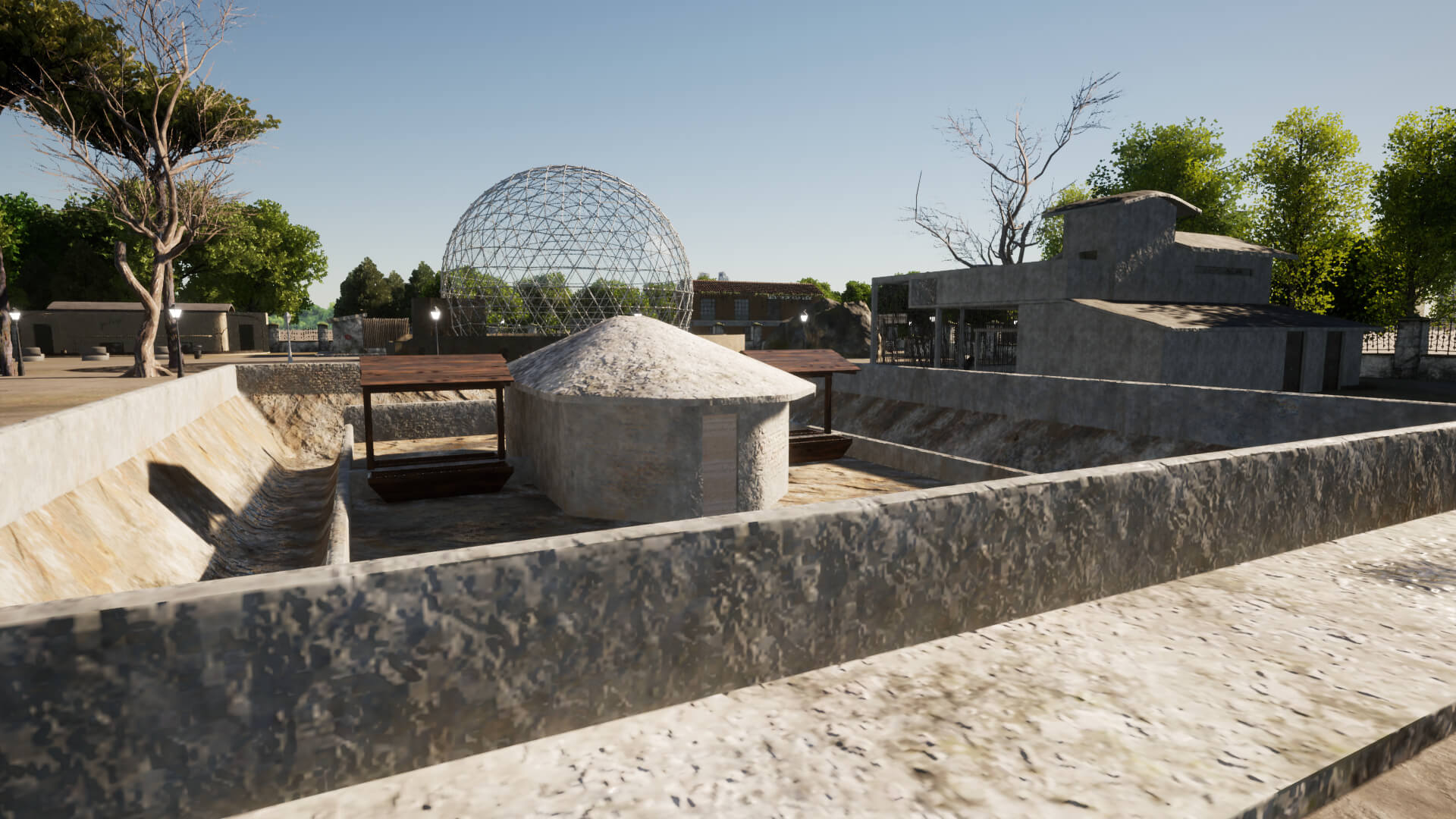 Abandoned Zoo - Asset Pack 3D Model by deezl