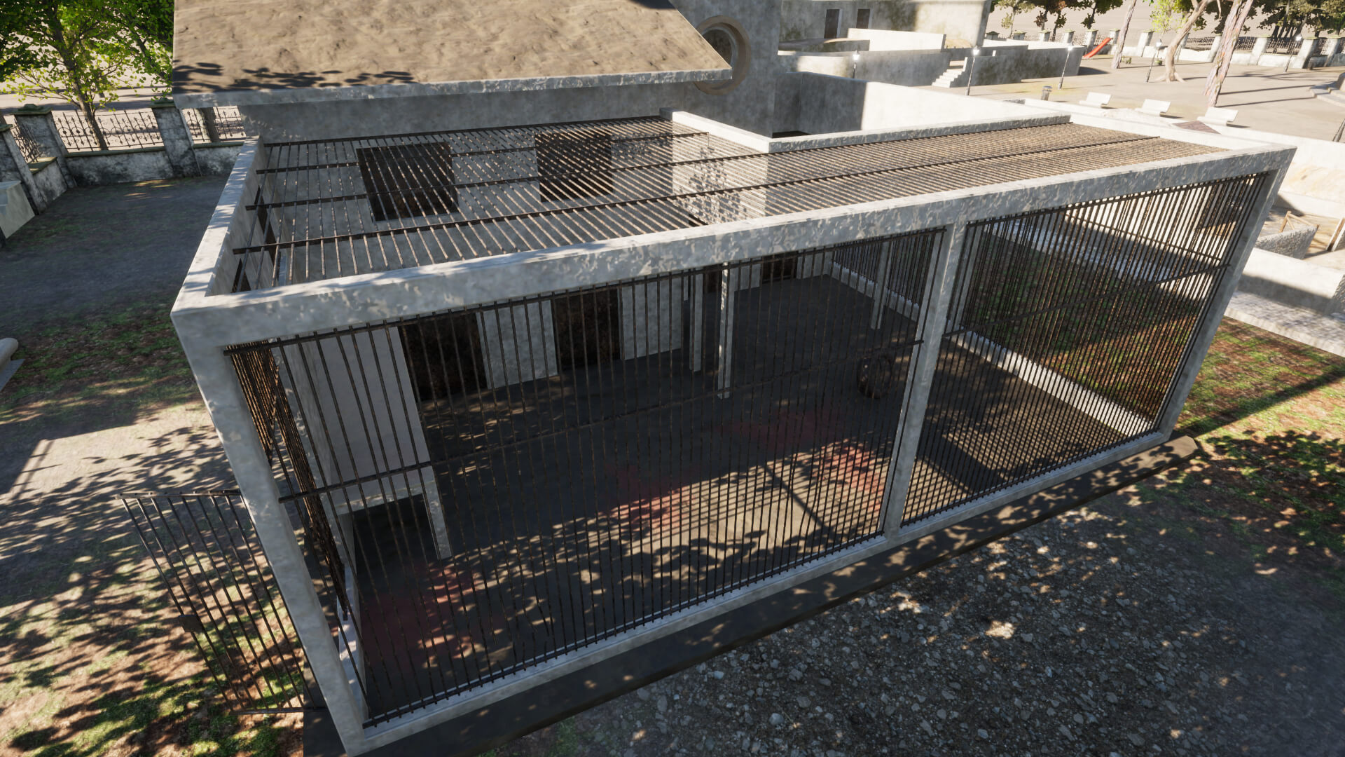 Abandoned Zoo - Asset Pack 3D Model by deezl