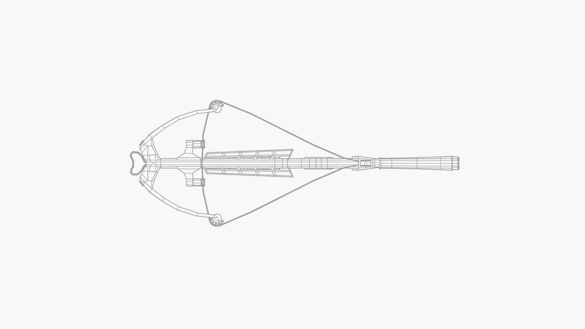 Crossbow - 3D Model by deezl