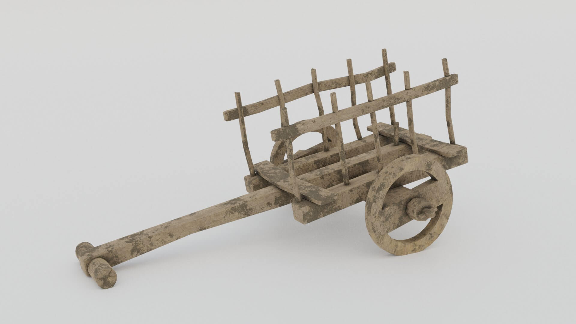 Egyptian Cart - 3D Model by deezl