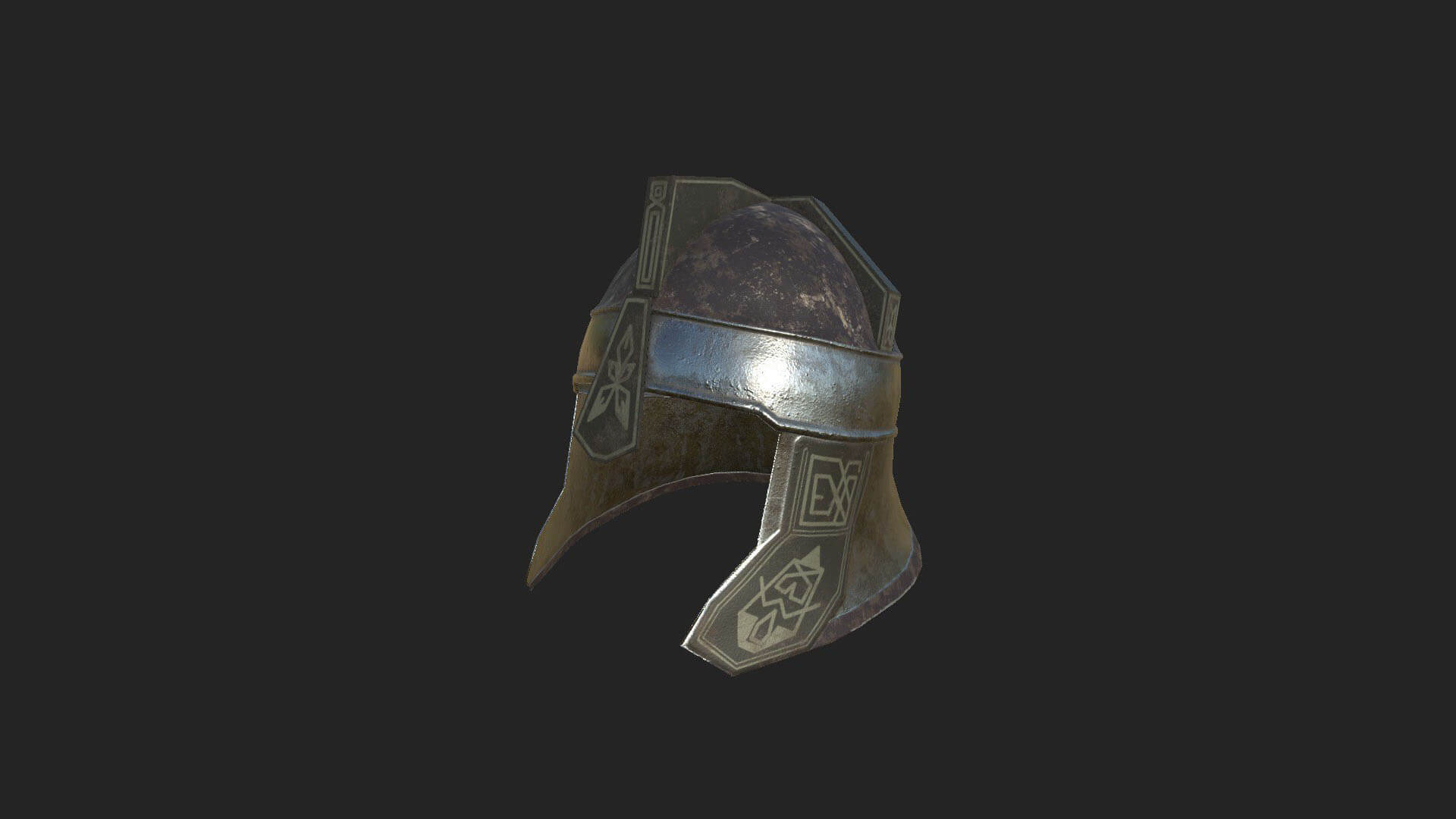 Helmets - Assets Pack 3D Model by deezl