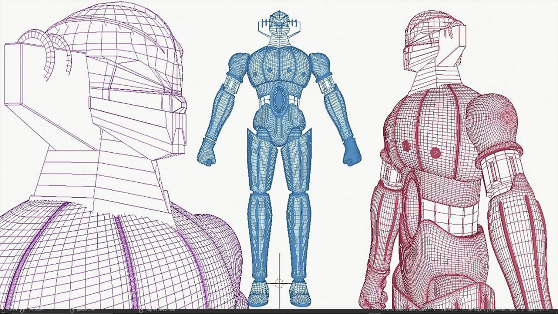 Jeeg Robot - Rigged 3D Model by deezl