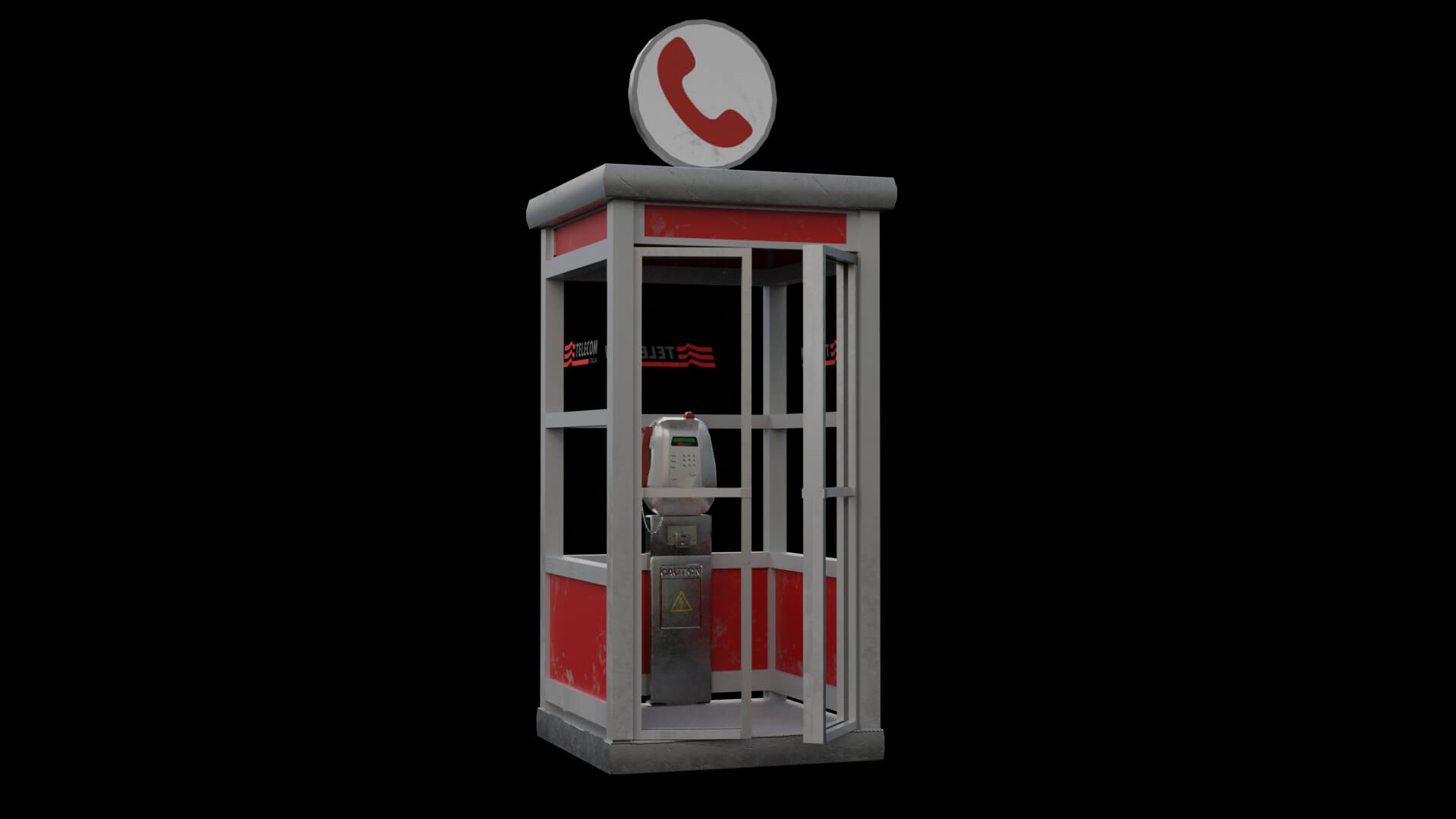 Phone Booths Expansion Pack - 3D Model by deezl