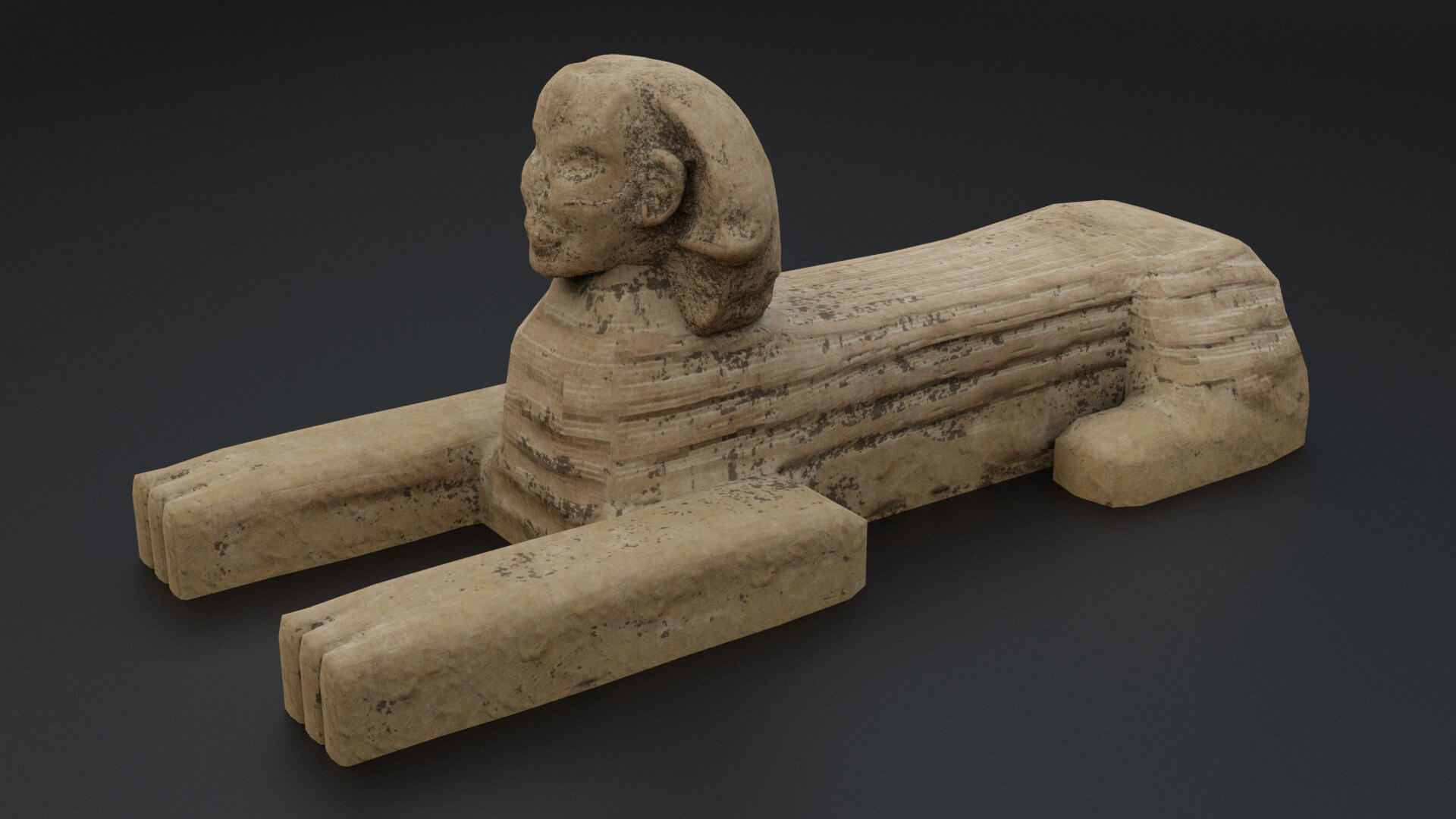 Sphinx - 3D Model by deezl