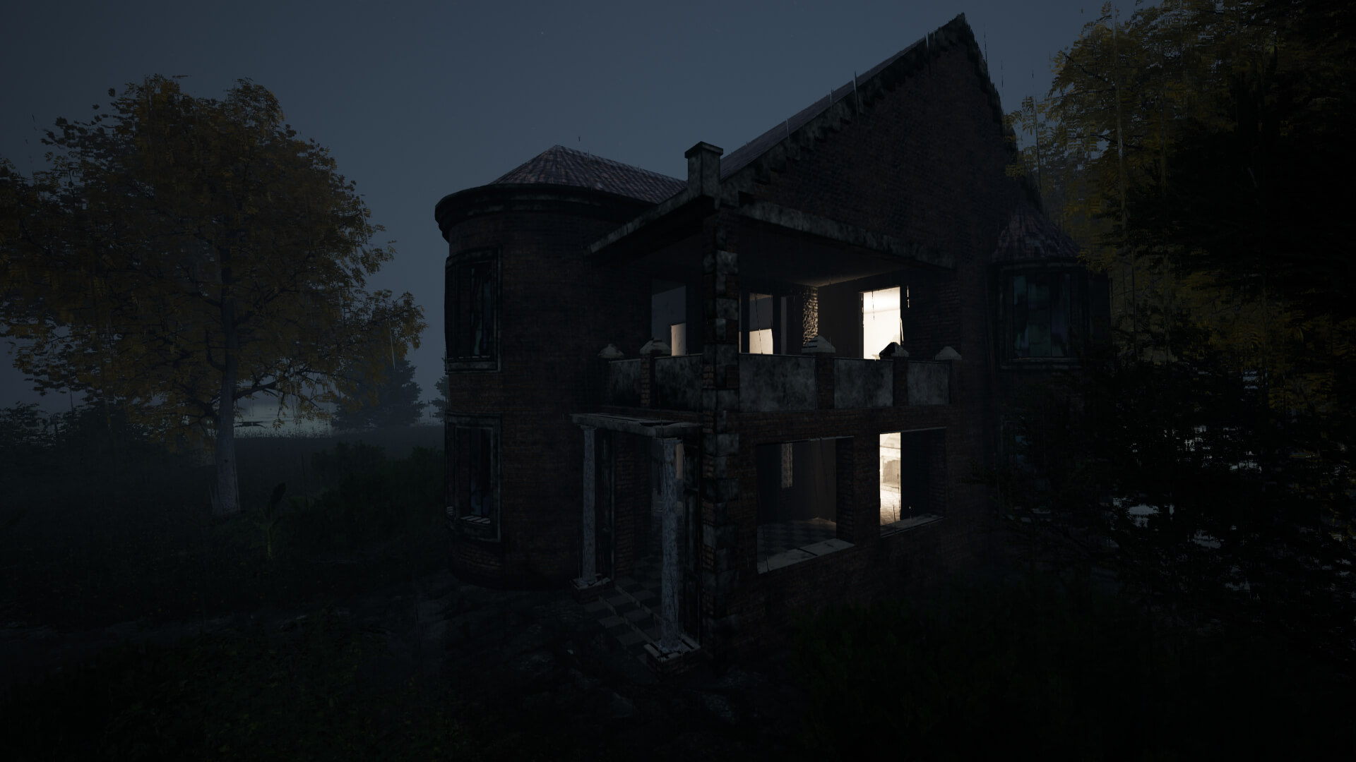 The Manor - Haunted House Pack - Renewed Pack 3D Model by deezl
