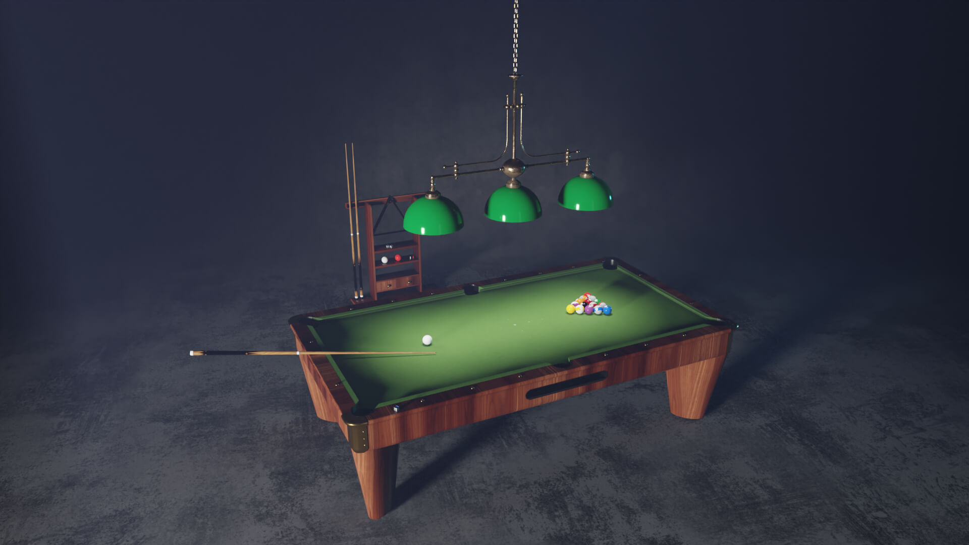 The Pool - Asset Pack 3D Model by deezl